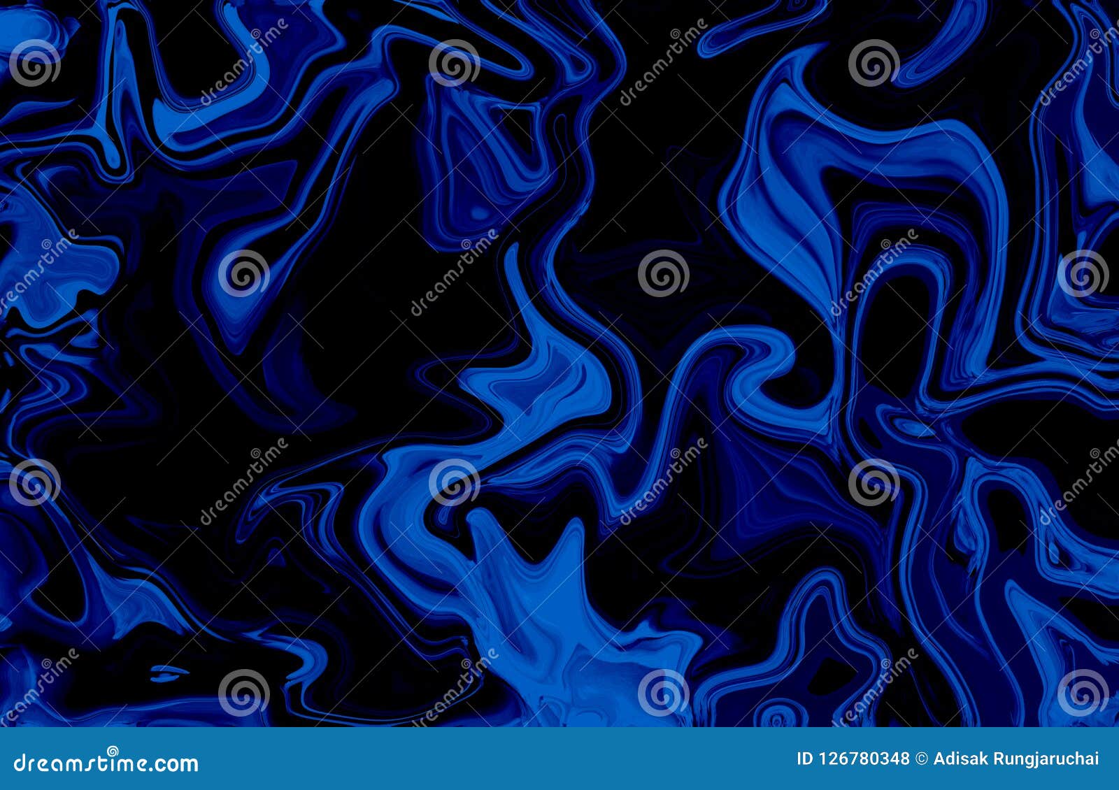 Colorful Marble Surface. Dark Blue Marble Pattern of the Blend of ...