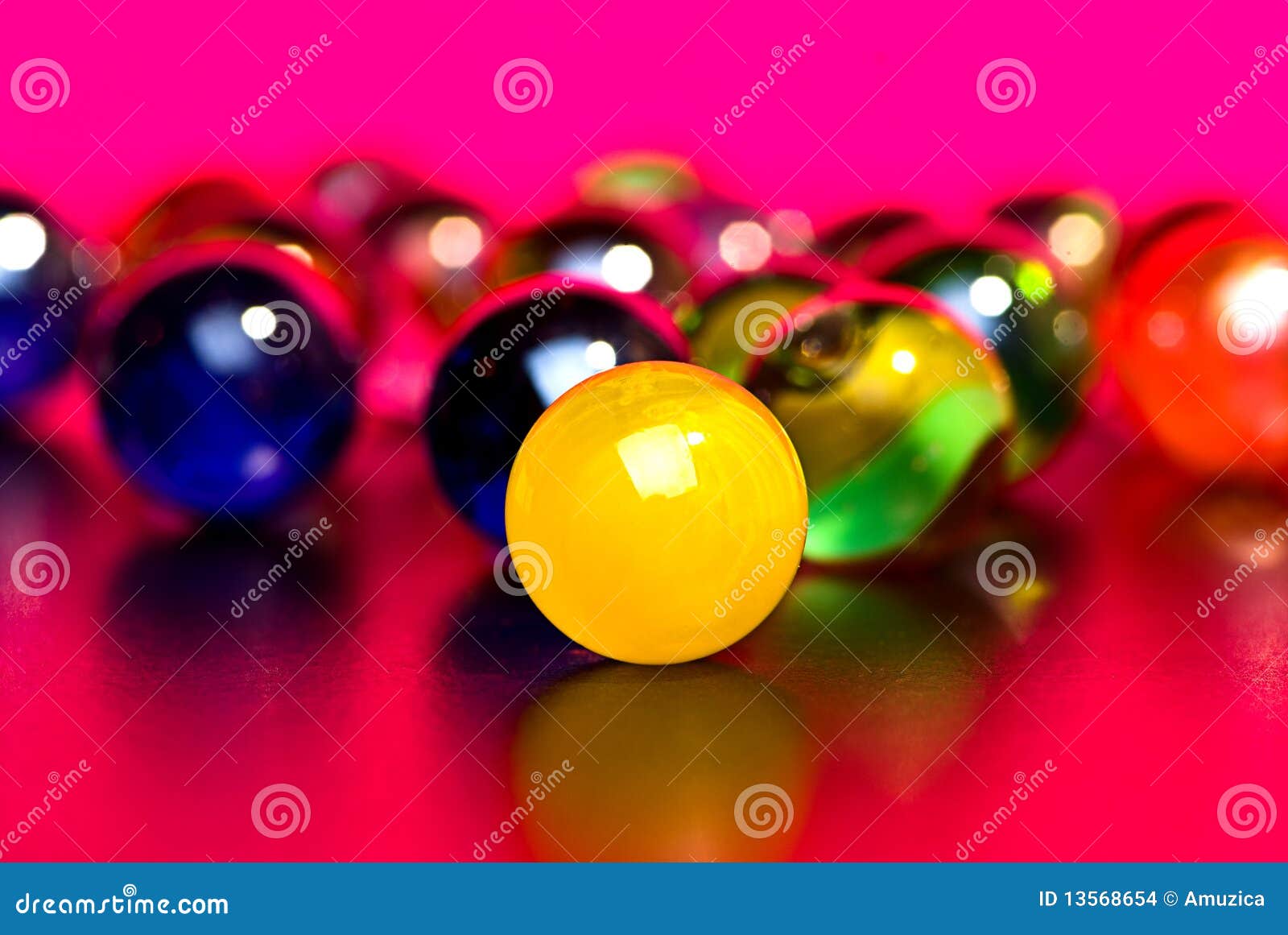 Colorful marbles stock photo. Image of abstractionism - 13568654
