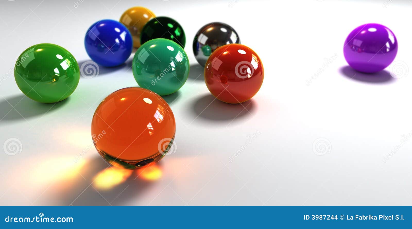 Red Marbles Royalty-Free Cartoon | CartoonDealer.com #7494935