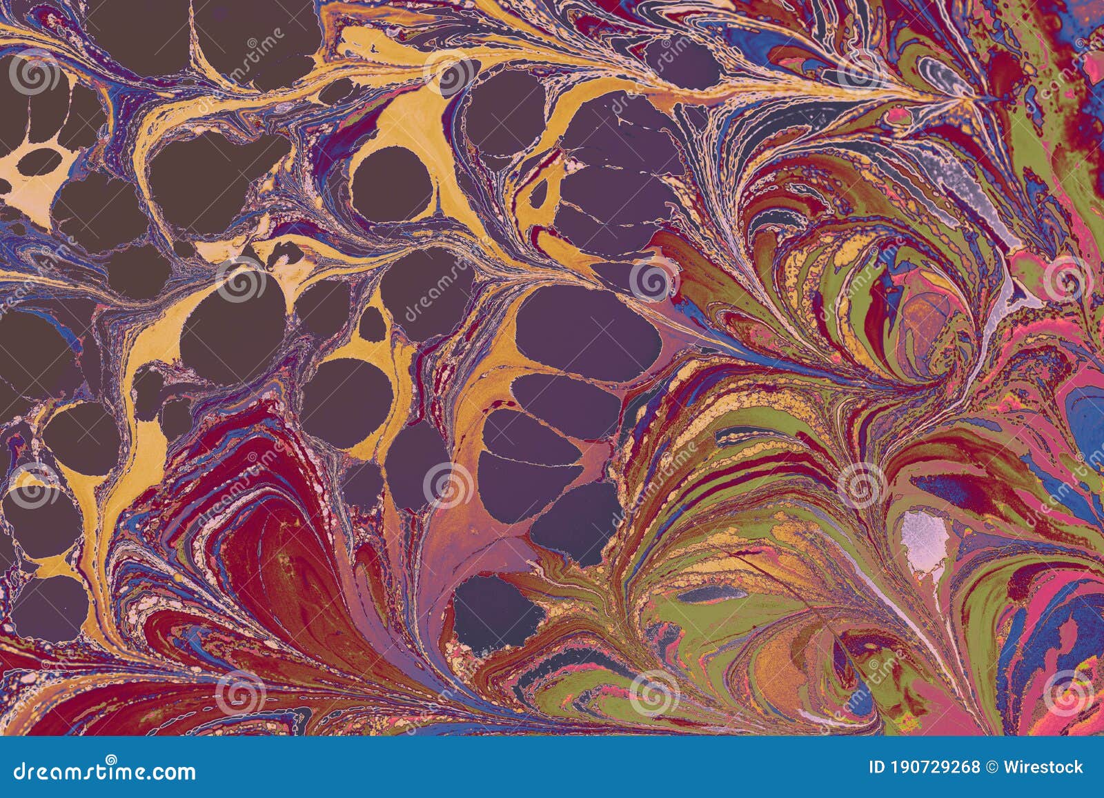 Colorful Marbling Art Pattern - Great for Abstract Textile Prints ...