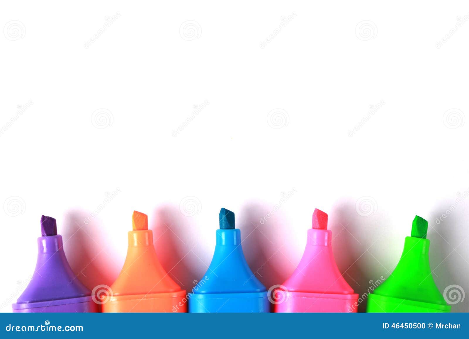 Colorful Marker Background stock photo. Image of back - 46450500