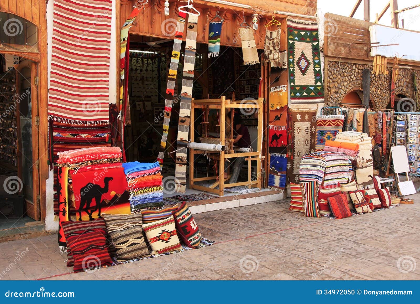 Colorful Market, Dahab, Egypt Stock Photo - Image of arabic, produce ...