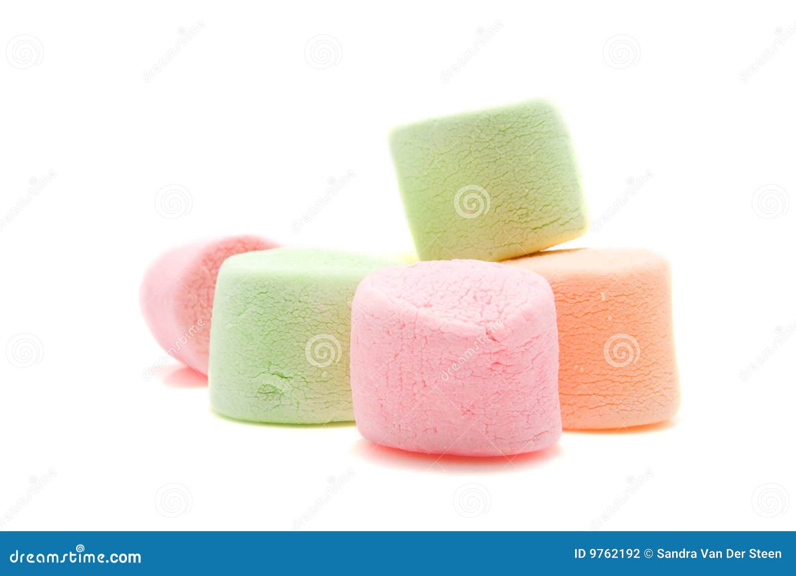 Colorful marshmallows stock photo. Image of stacked, sweets - 9762192