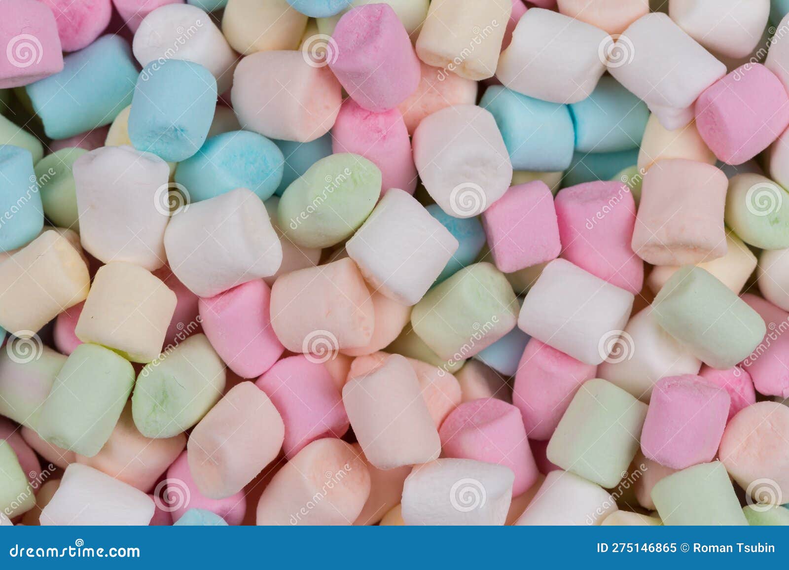 Colorful Marshmallows As Background Stock Image - Image of tasty, close ...