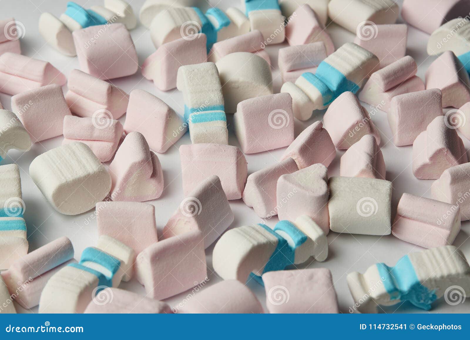 Colorful Marshmallows Background Texture Stock Image - Image of snack ...