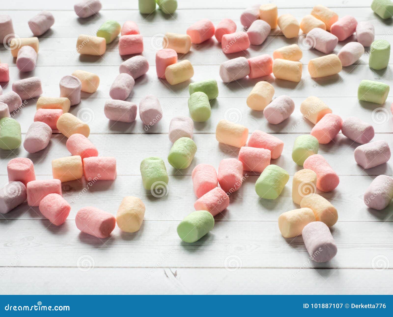 Colorful Marshmallows Candy for Background Uses Stock Image - Image of ...