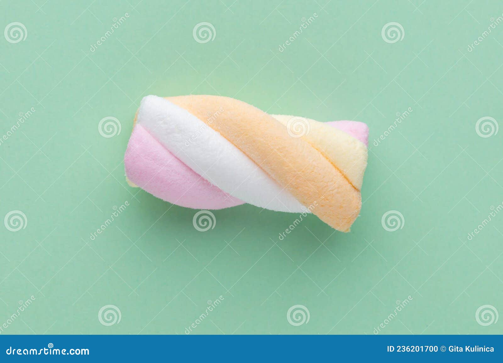 Colorful Marshmallows on Pastel Background Stock Photo - Image of yummy ...