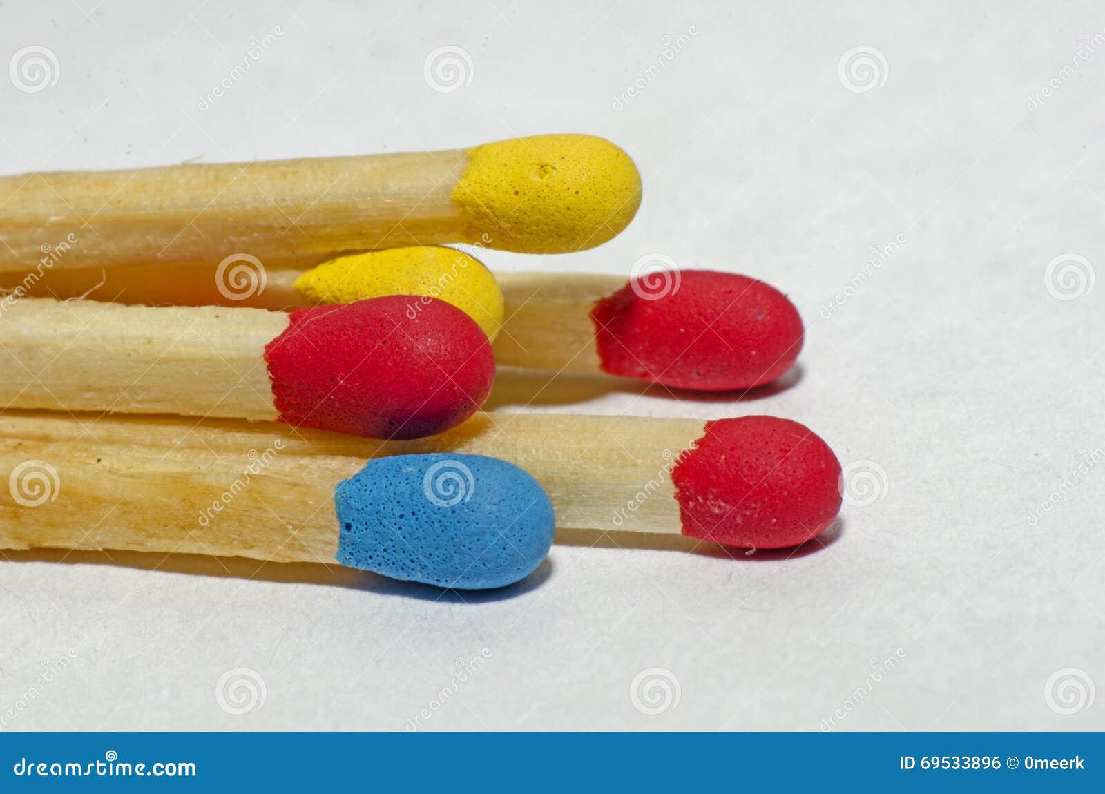 Colorful matchs stock photo. Image of white, lines, closeup - 69533896