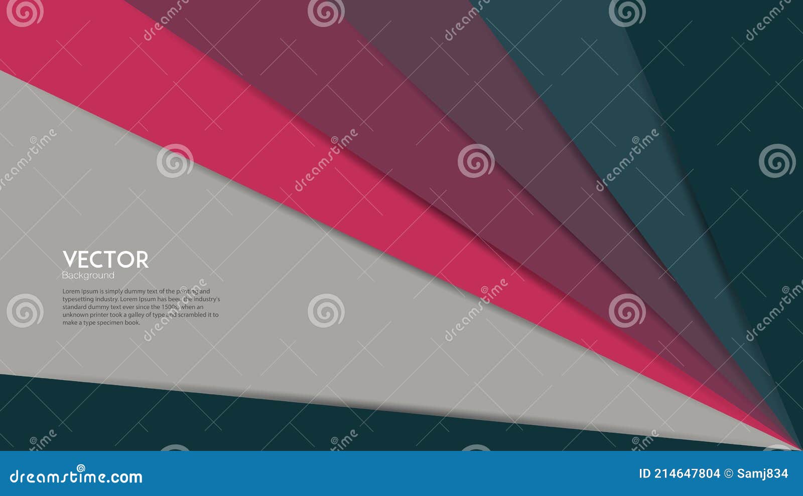 Colorful Material Design for Background Stock Vector - Illustration of ...