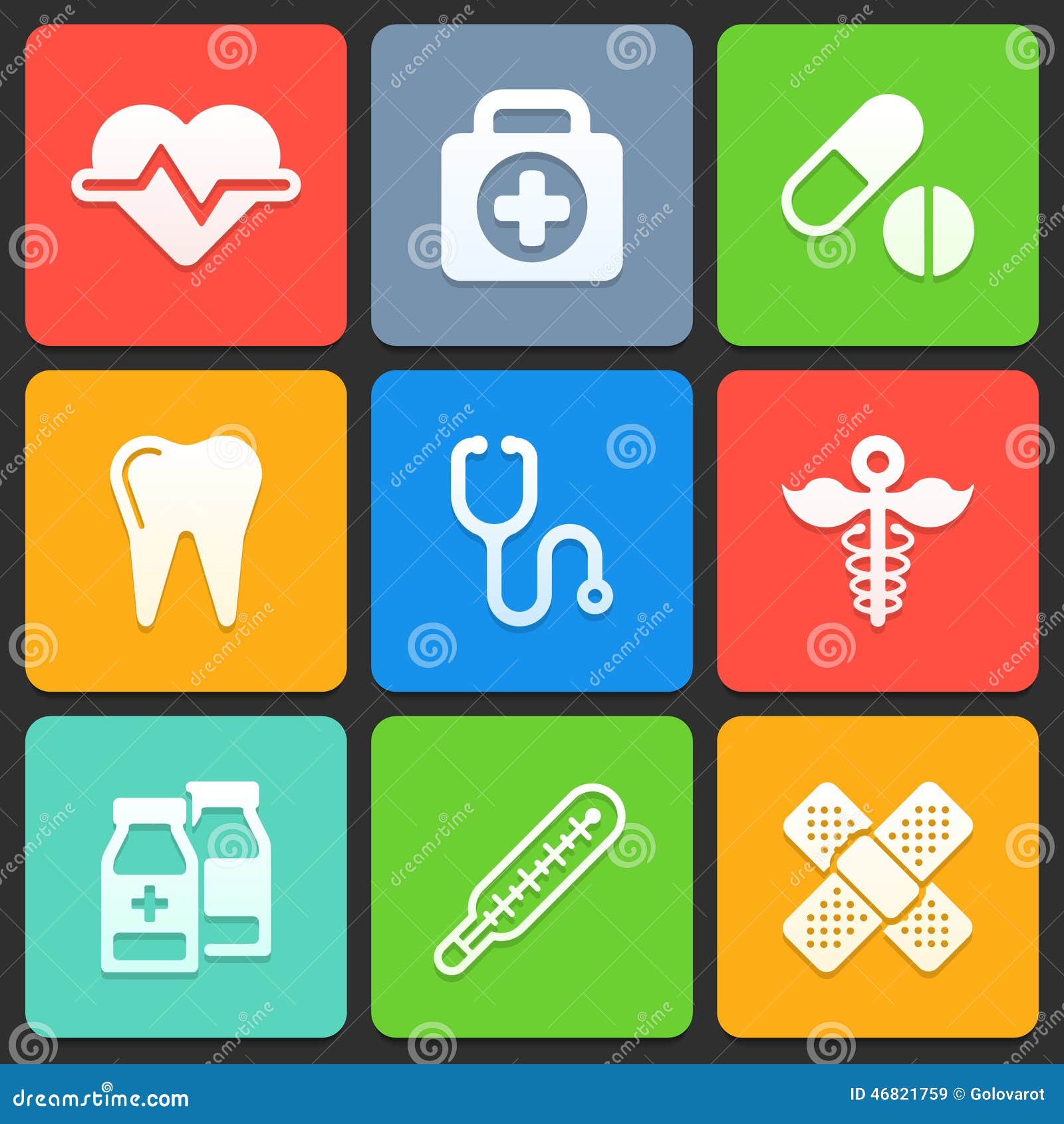 Colorful Medical Examination Infographic Template Cartoon Vector ...