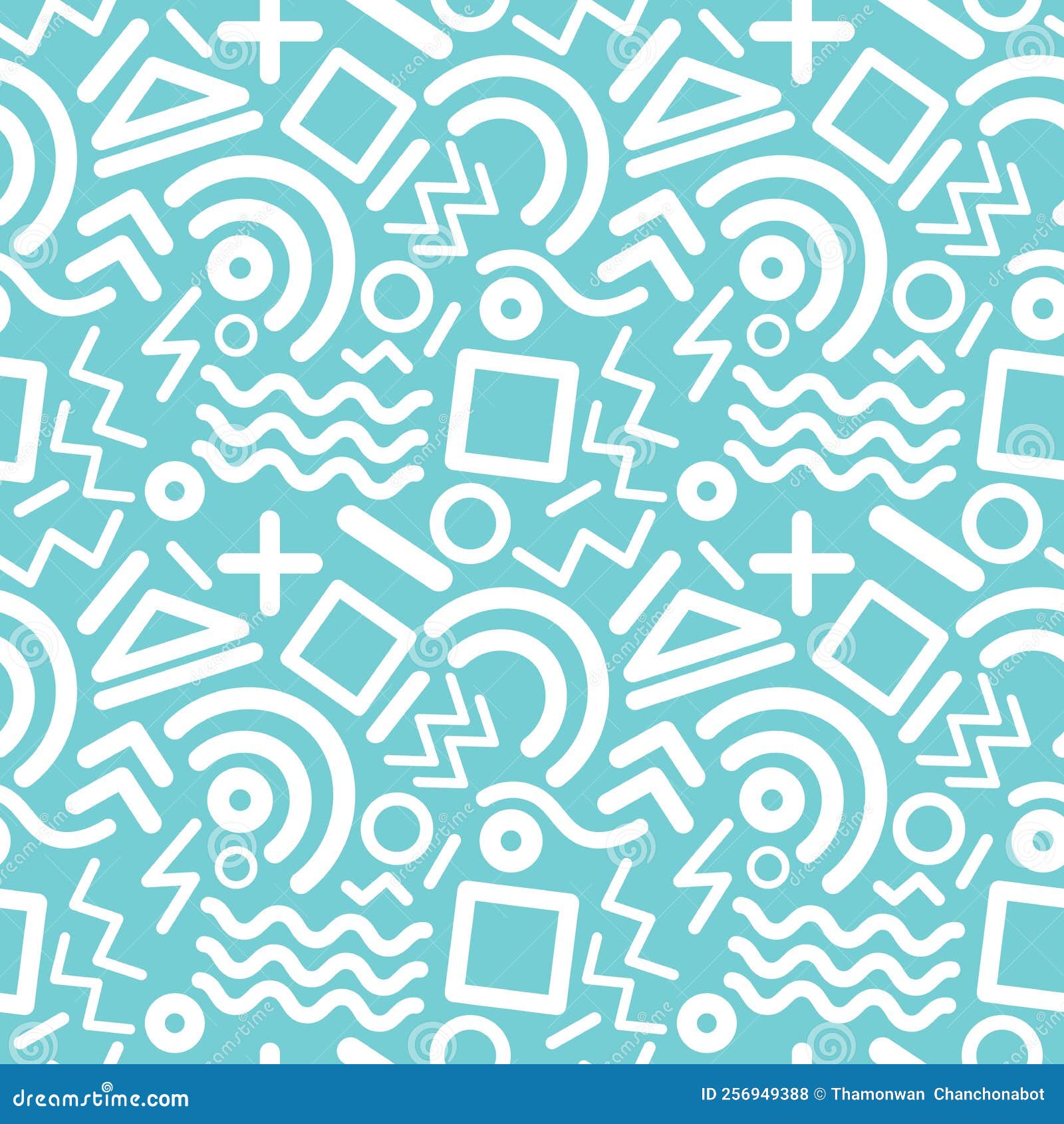 Colorful Memphis Vector Abstract Background Design Stock Vector ...