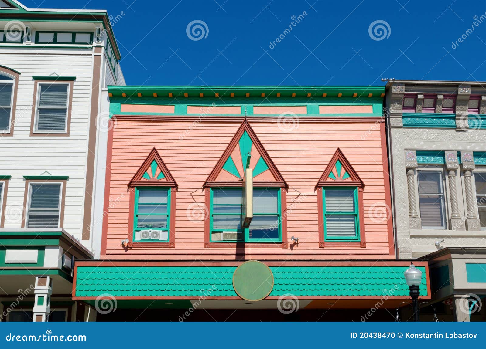 Colorful merchant s row stock photo. Image of tourism - 20438470