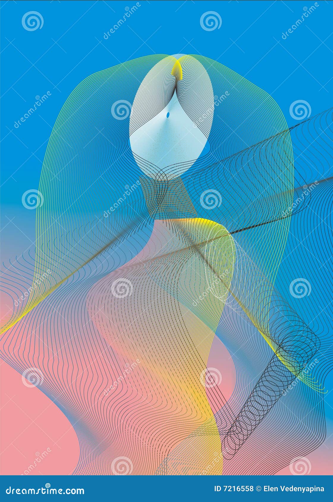 Colorful Mesh Background stock vector. Illustration of colorful - 7216558