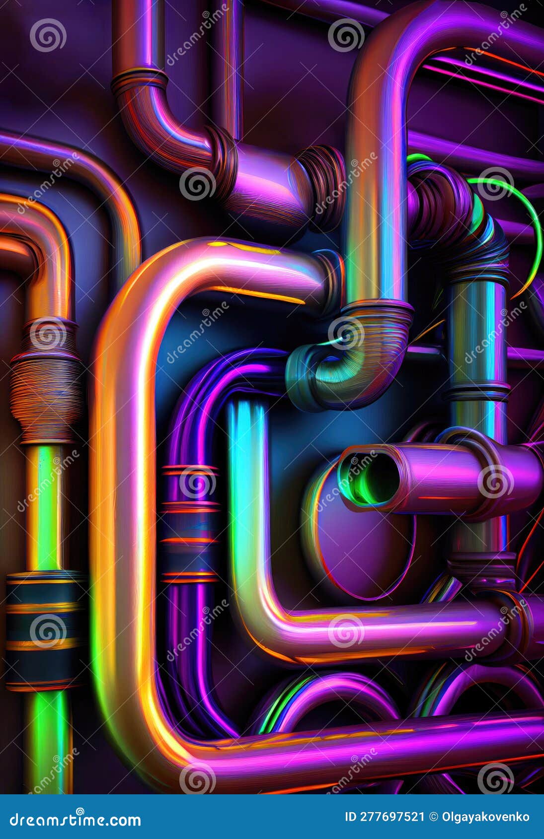 Red Pipes Background Stock Photography | CartoonDealer.com #17410064