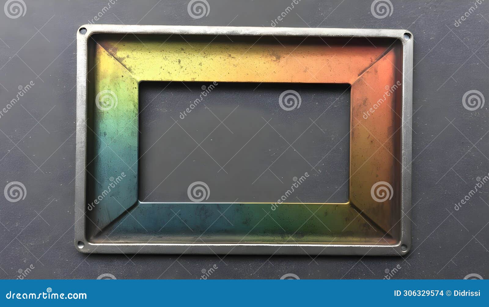 Colorful metal square stock illustration. Illustration of resolution ...