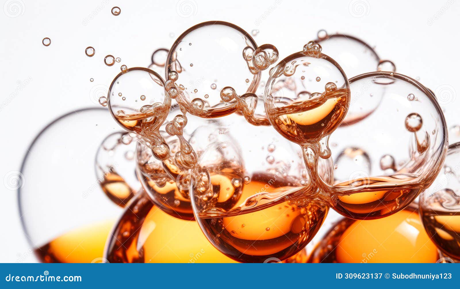 Colorful micro air bubbles stock illustration. Illustration of isolated ...