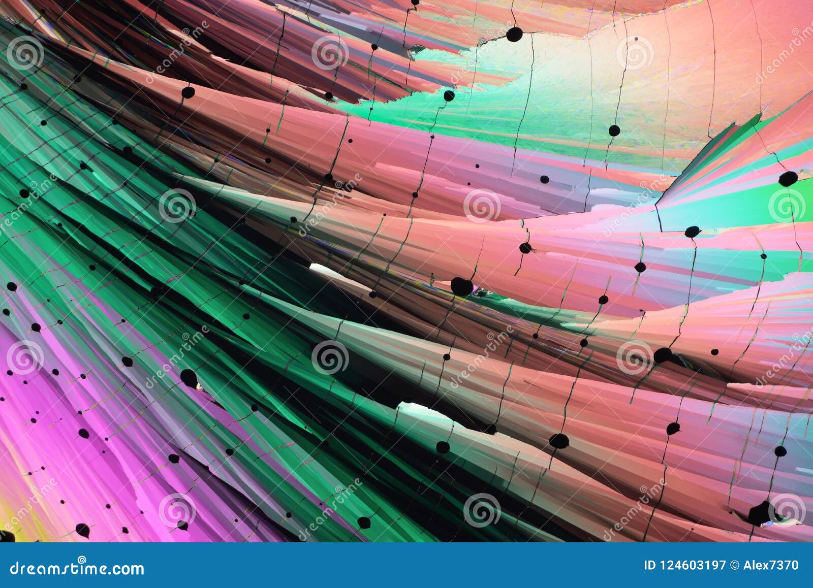 Colorful Micro Crystals in Polarized Light Stock Image - Image of ...
