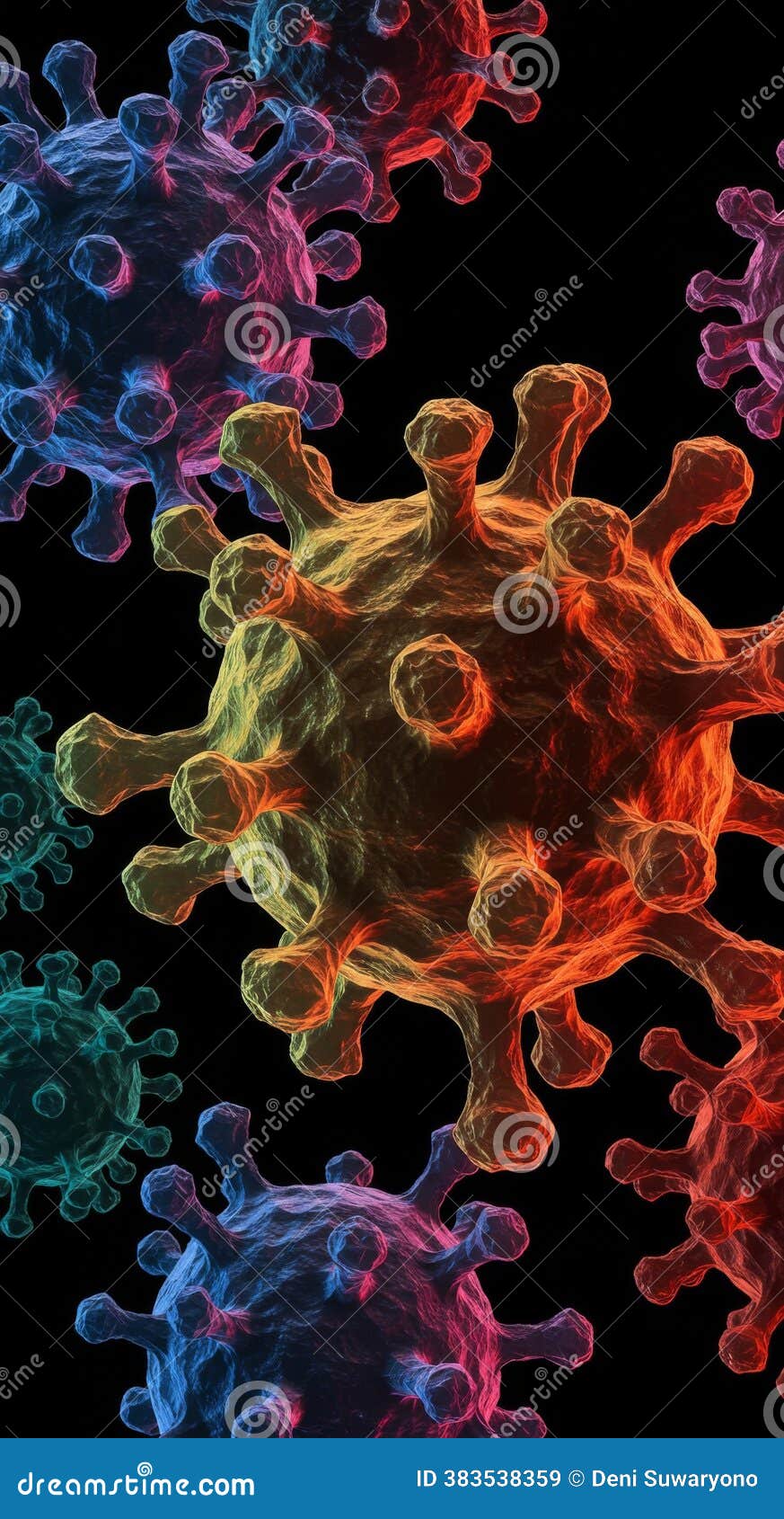 Colorful Microscopic View: Six Beneficial Bacteria ? Lactobacillus ...