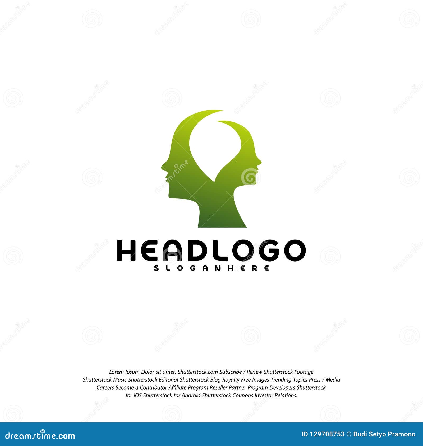 Colorful Mind Logo Vector, Head Intelligence Logo Designs Concept ...