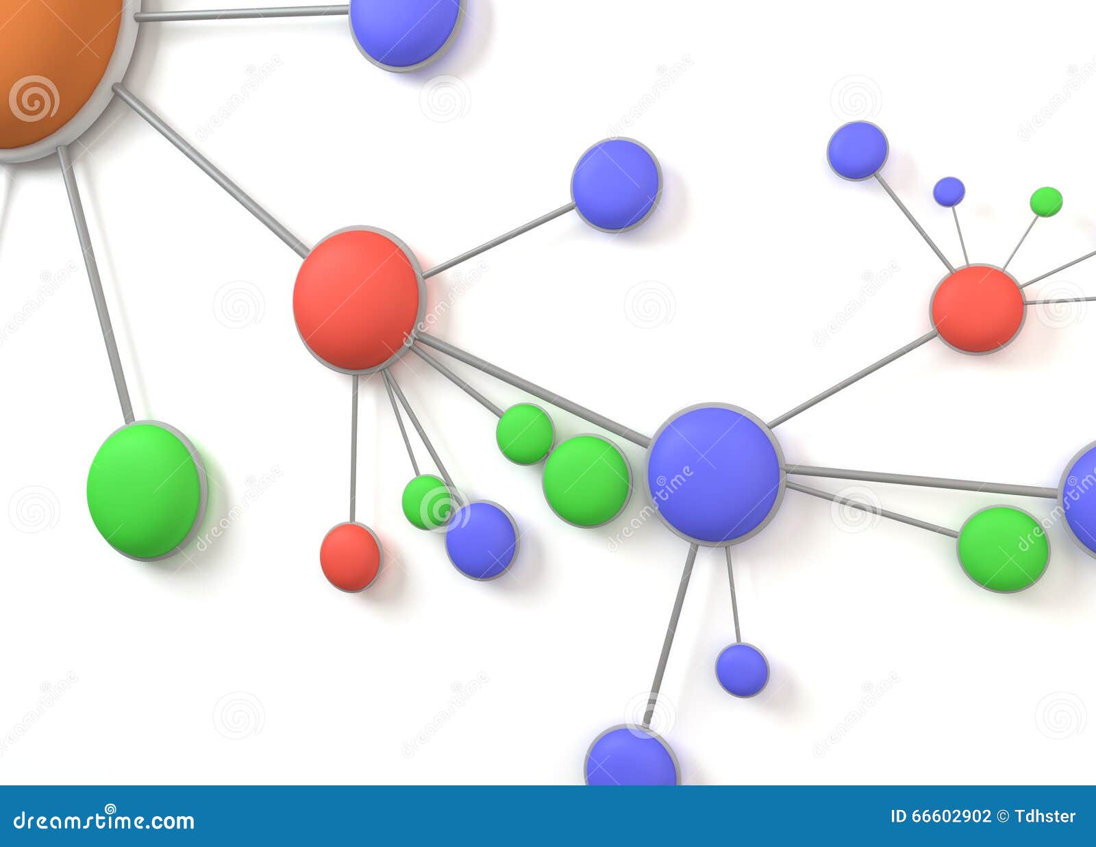 Colorful mind mapping stock illustration. Illustration of business ...