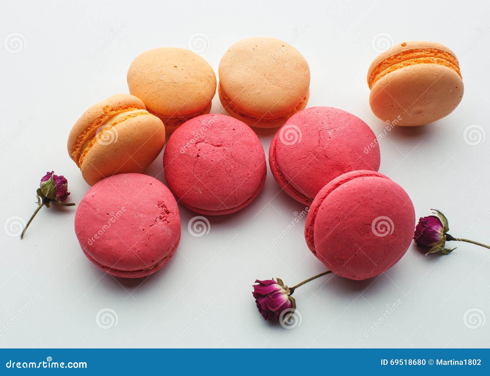 Colorful mini macaron stock photo. Image of confectionery - 69518680