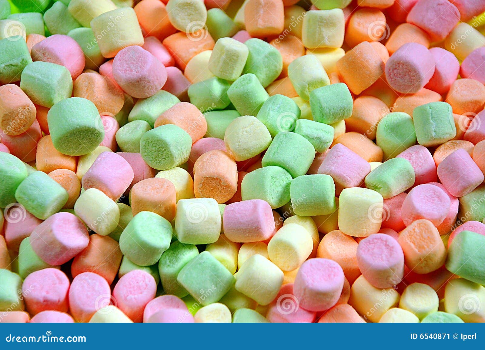Colorful Miniature Marshmallows Picture. Image: 6540871