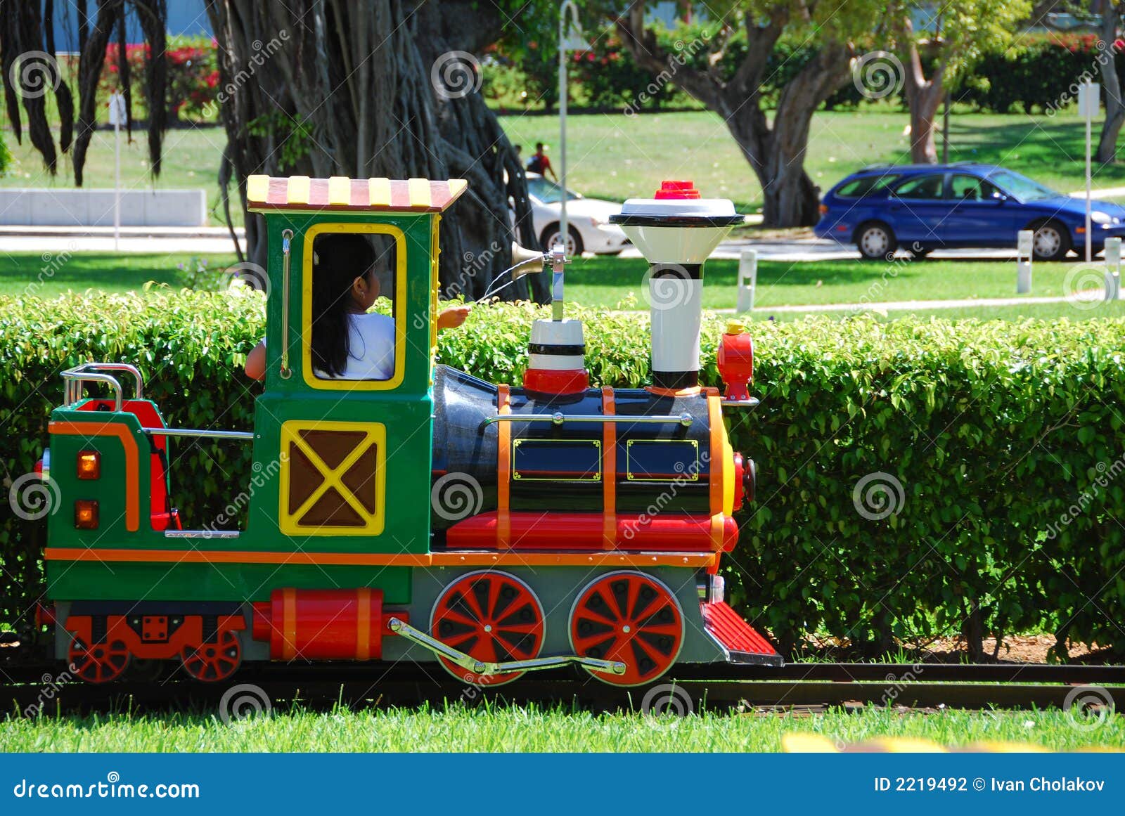 Miniature Train Model Stock Image | CartoonDealer.com #19860001