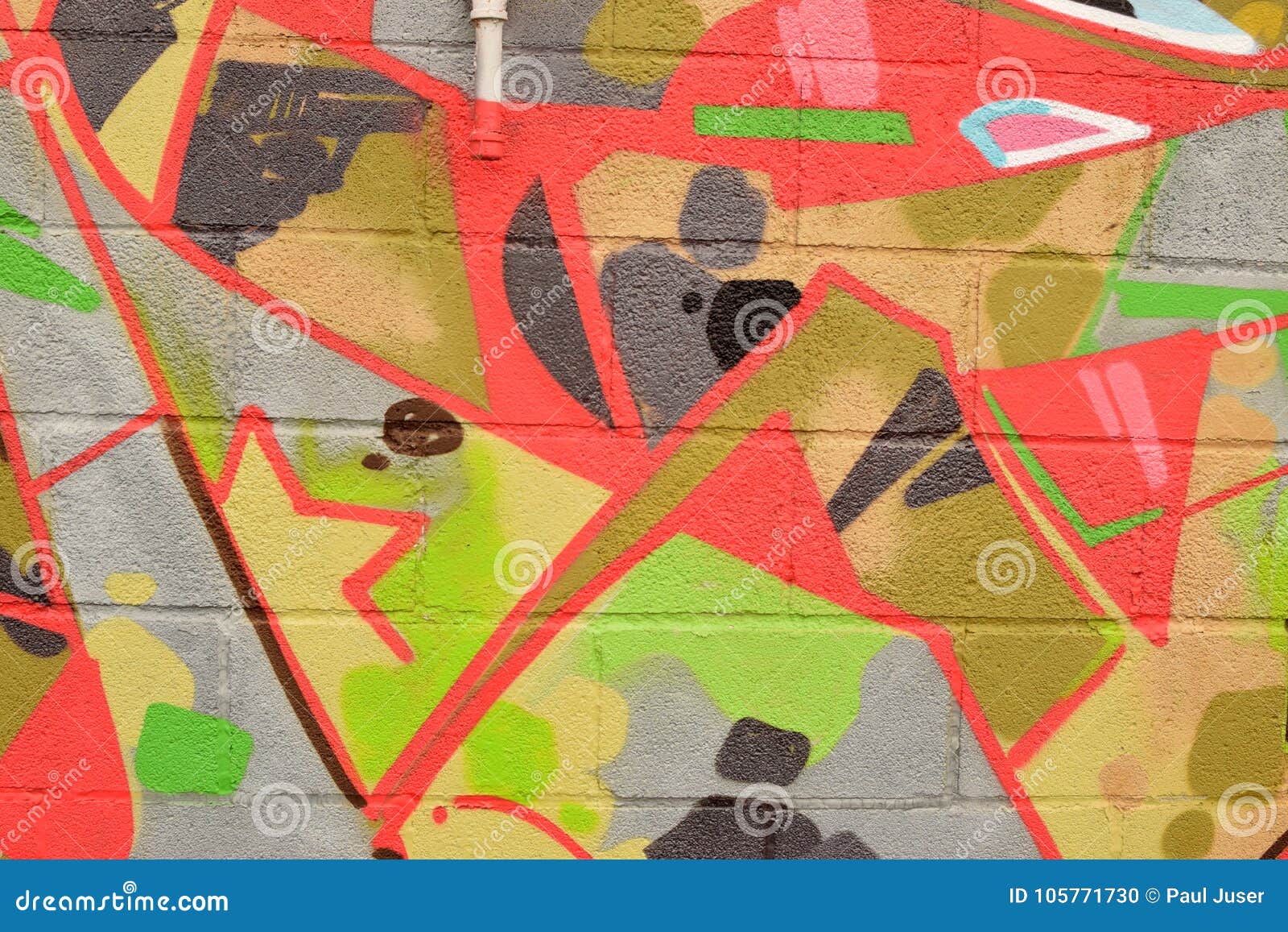 Colorful Spray Paint Texture Background Stock Photo - Image of illegal ...