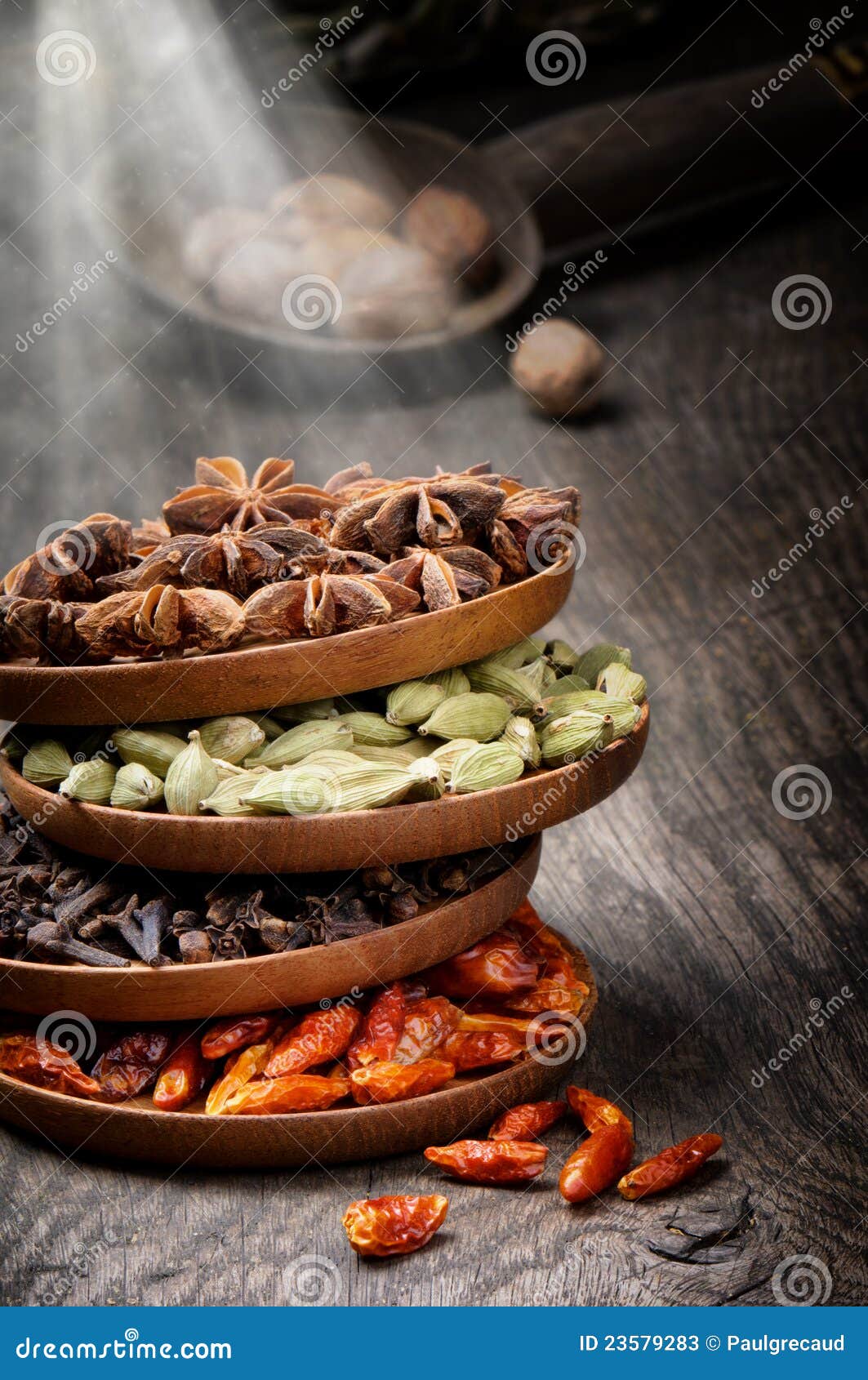Colorful mix of spices stock image. Image of exotic, ingredient - 23579283