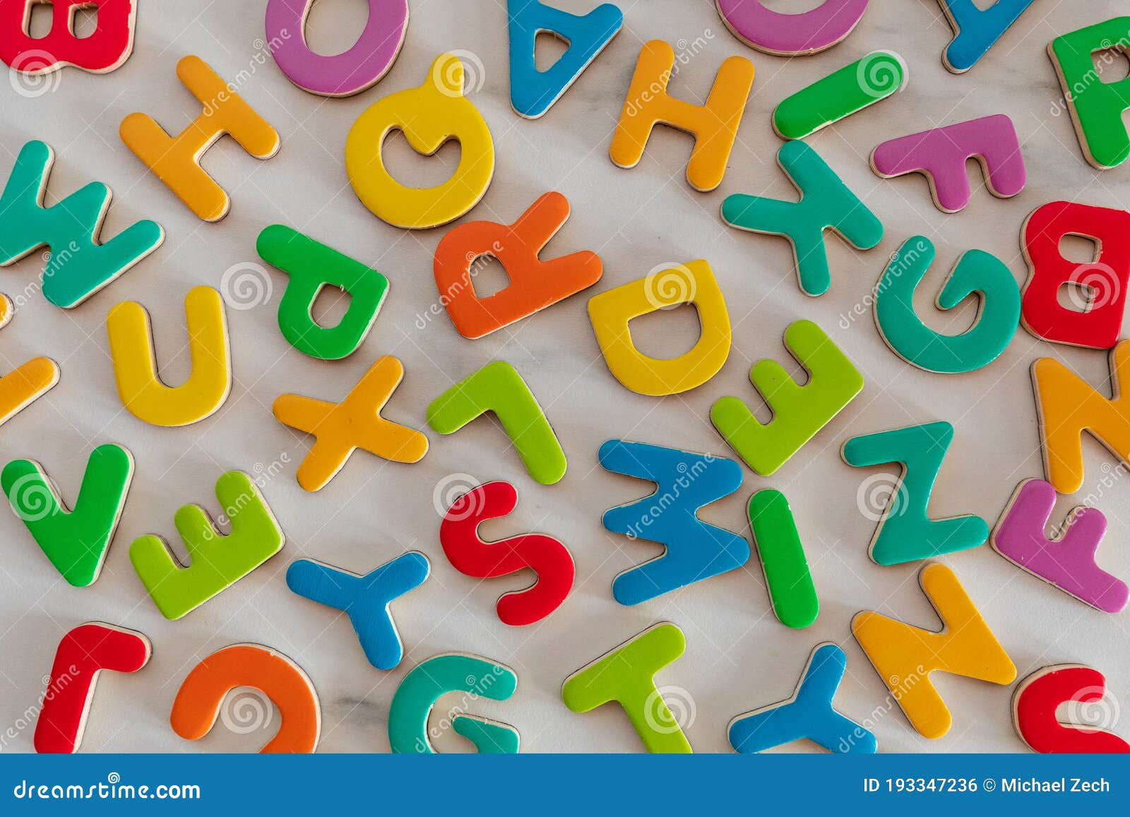 Mixed Letters Of The English Alphabet. Black Letters Isolated Stock ...