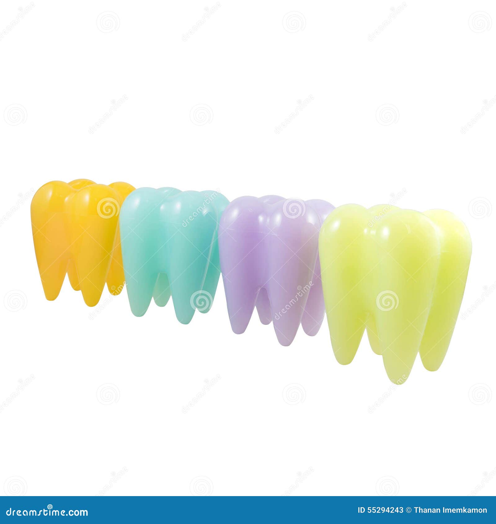 Colorful model teeth stock image. Image of pink, background - 55294243