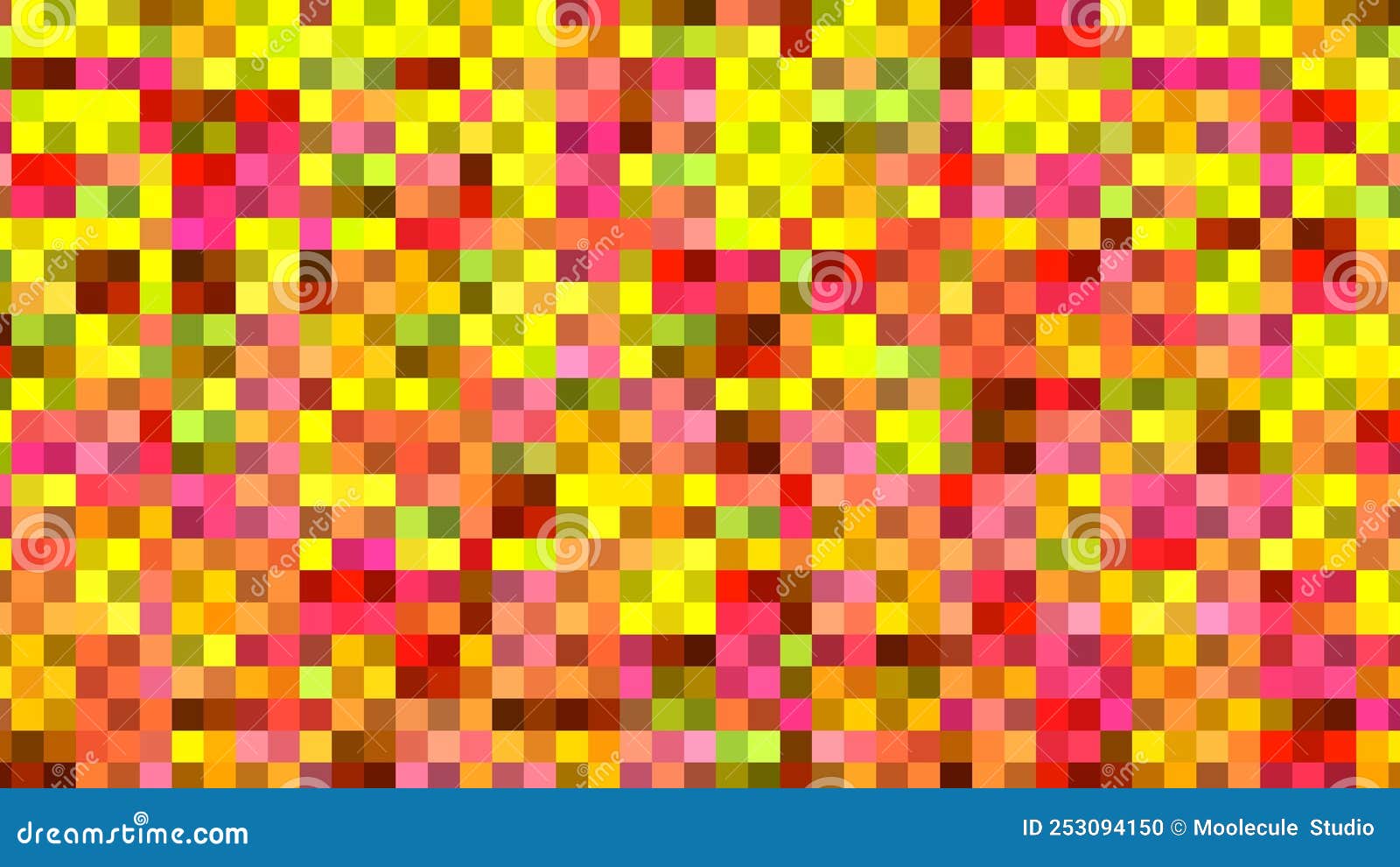 Colorful Modern Abstract Pixel Texture Background. Stock Illustration ...