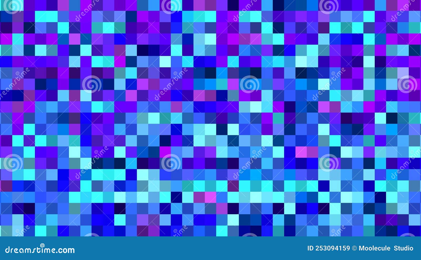 Colorful Modern Abstract Pixel Texture Background. Stock Illustration ...