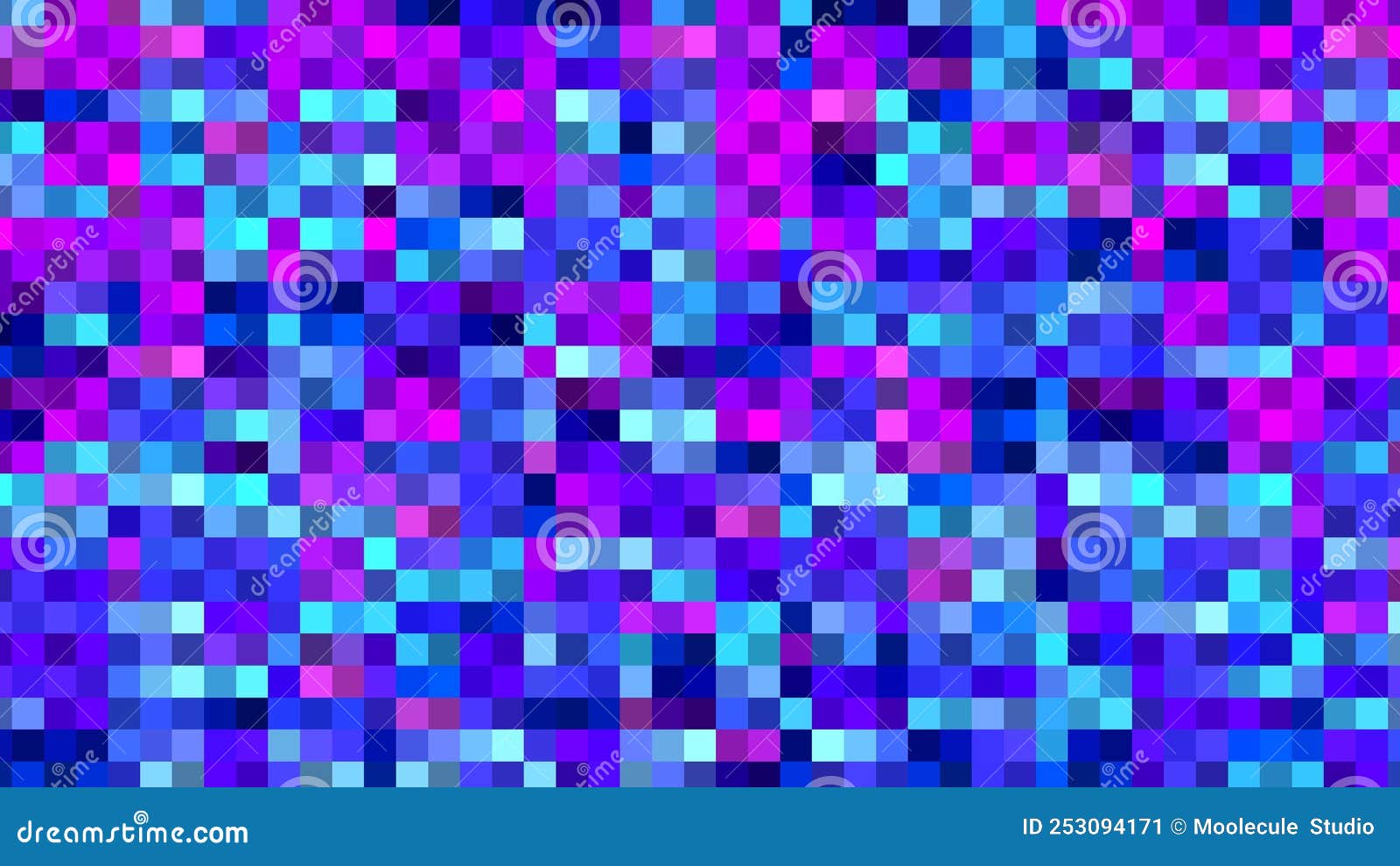 Colorful Modern Abstract Pixel Texture Background. Stock Illustration ...