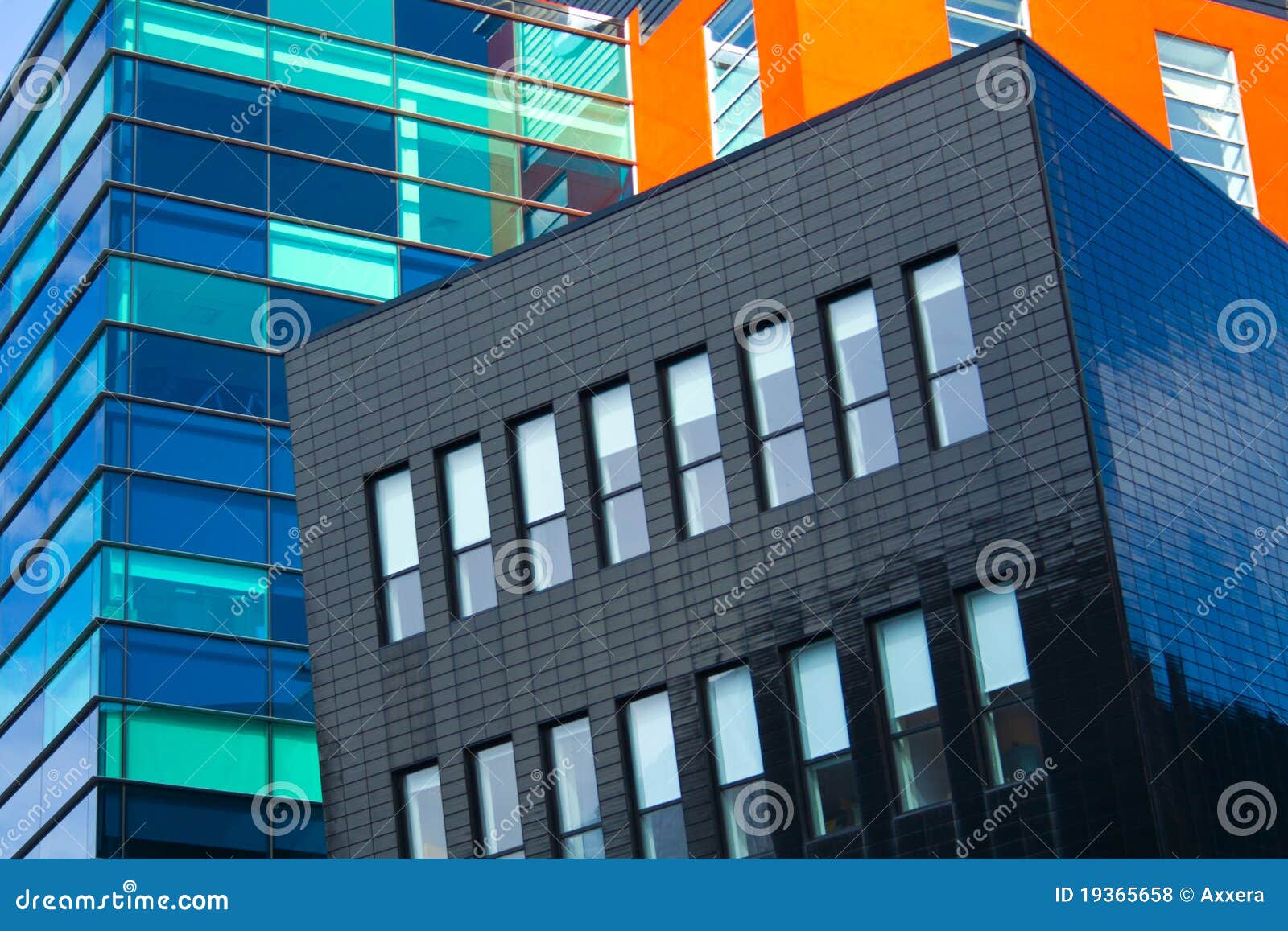 Colorful Modern Architecture Stock Photo - Image of modern, close: 19365658