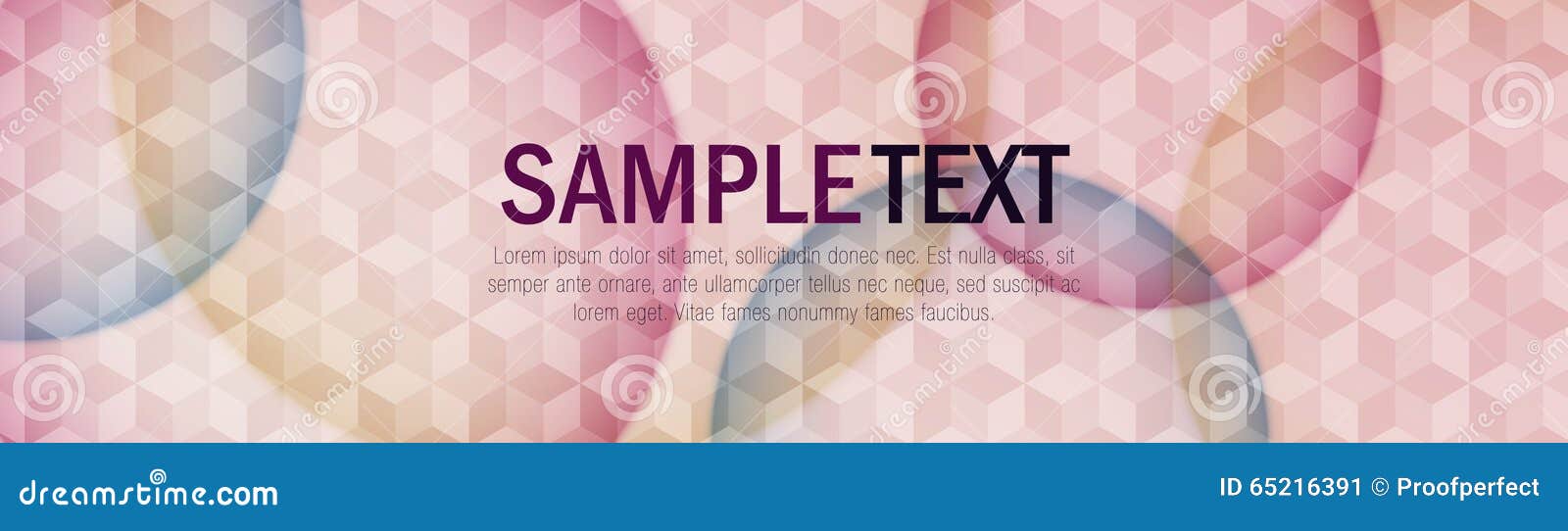 Colorful Modern Geometric Header Stock Image - Image of beautiful ...