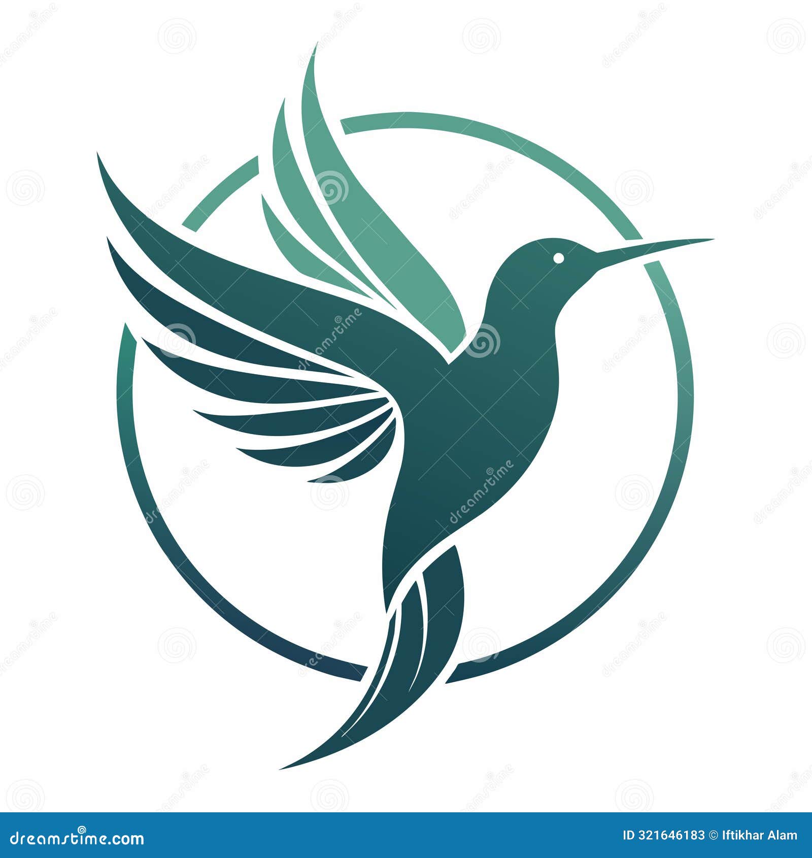 A Colorful and Modern Logo Featuring a Red Triangle Inside a Circle ...