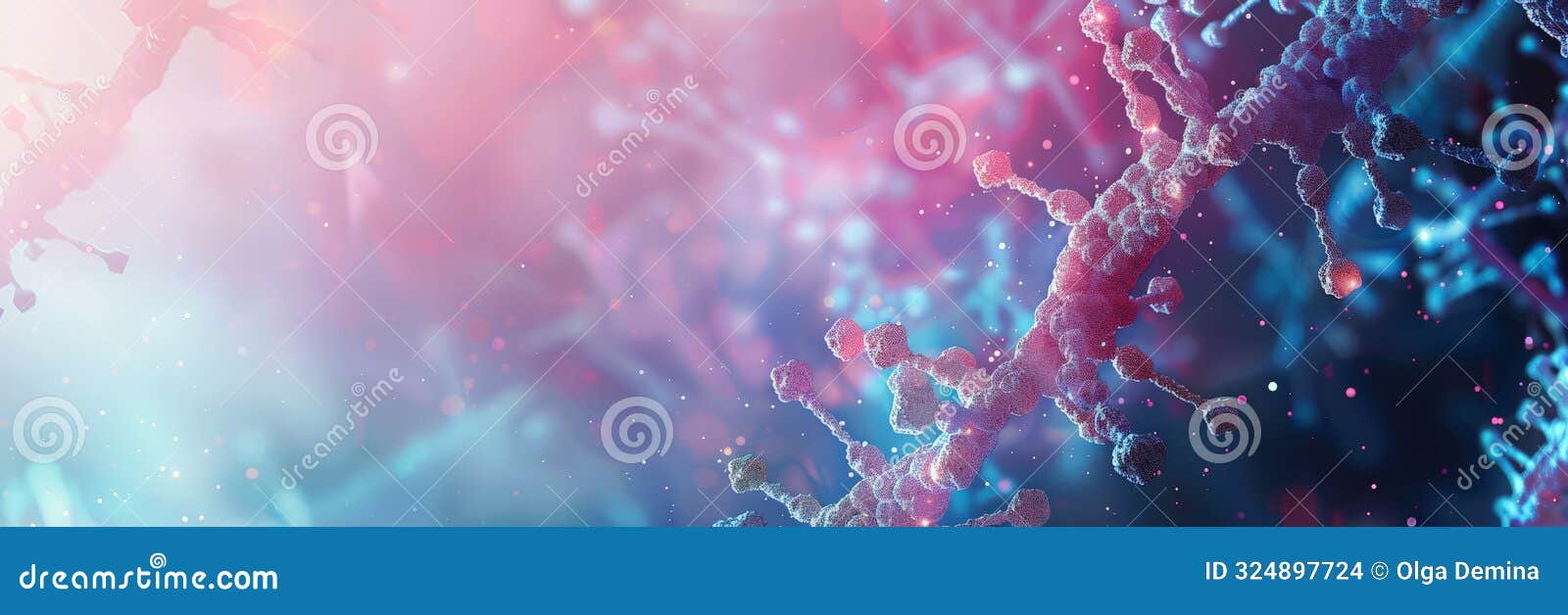 Colorful Molecular Chain with Connecting Nodes Against a Gradient ...