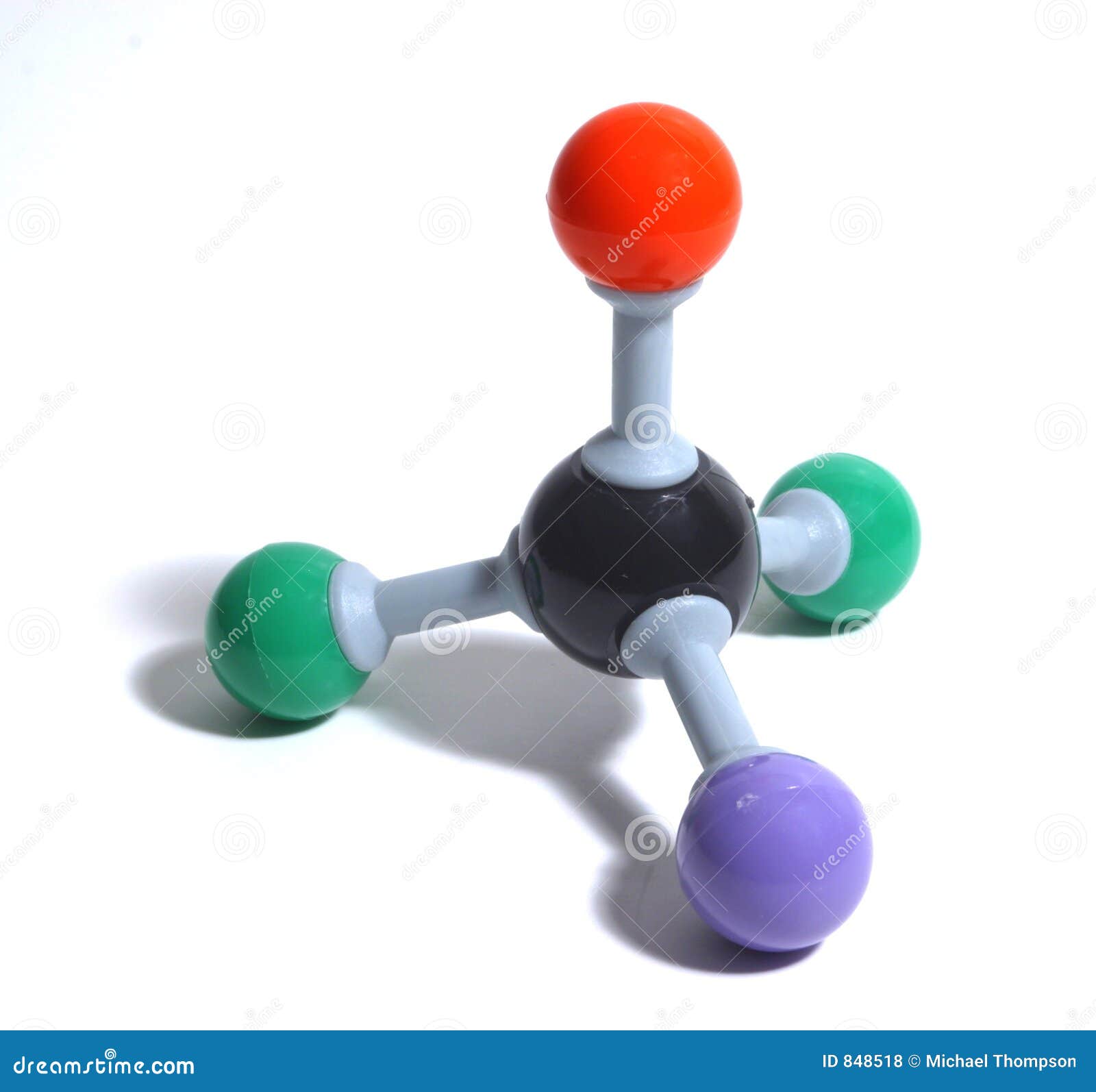 Colorful Molecule stock photo. Image of isolation, research - 848518