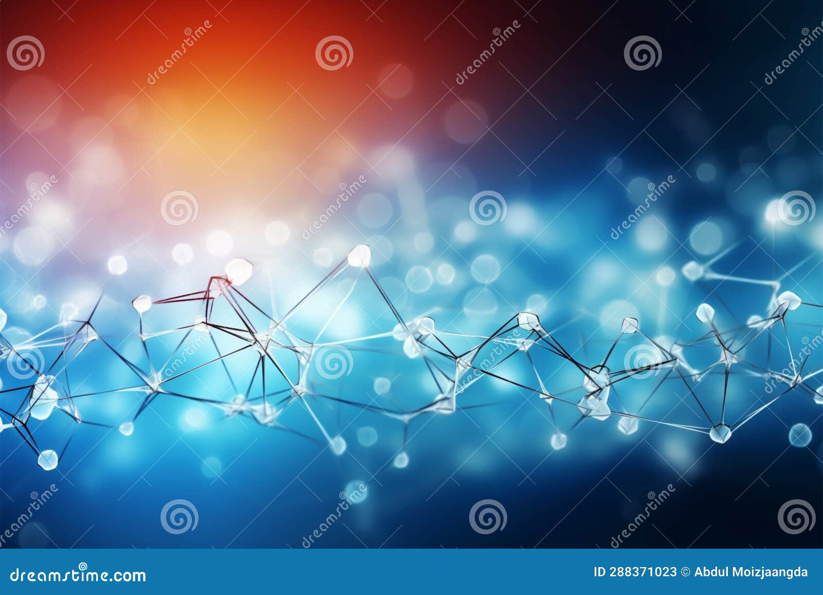 Colorful Molecules Backdrop with DNA, Neurons, and Abstract Scientific ...