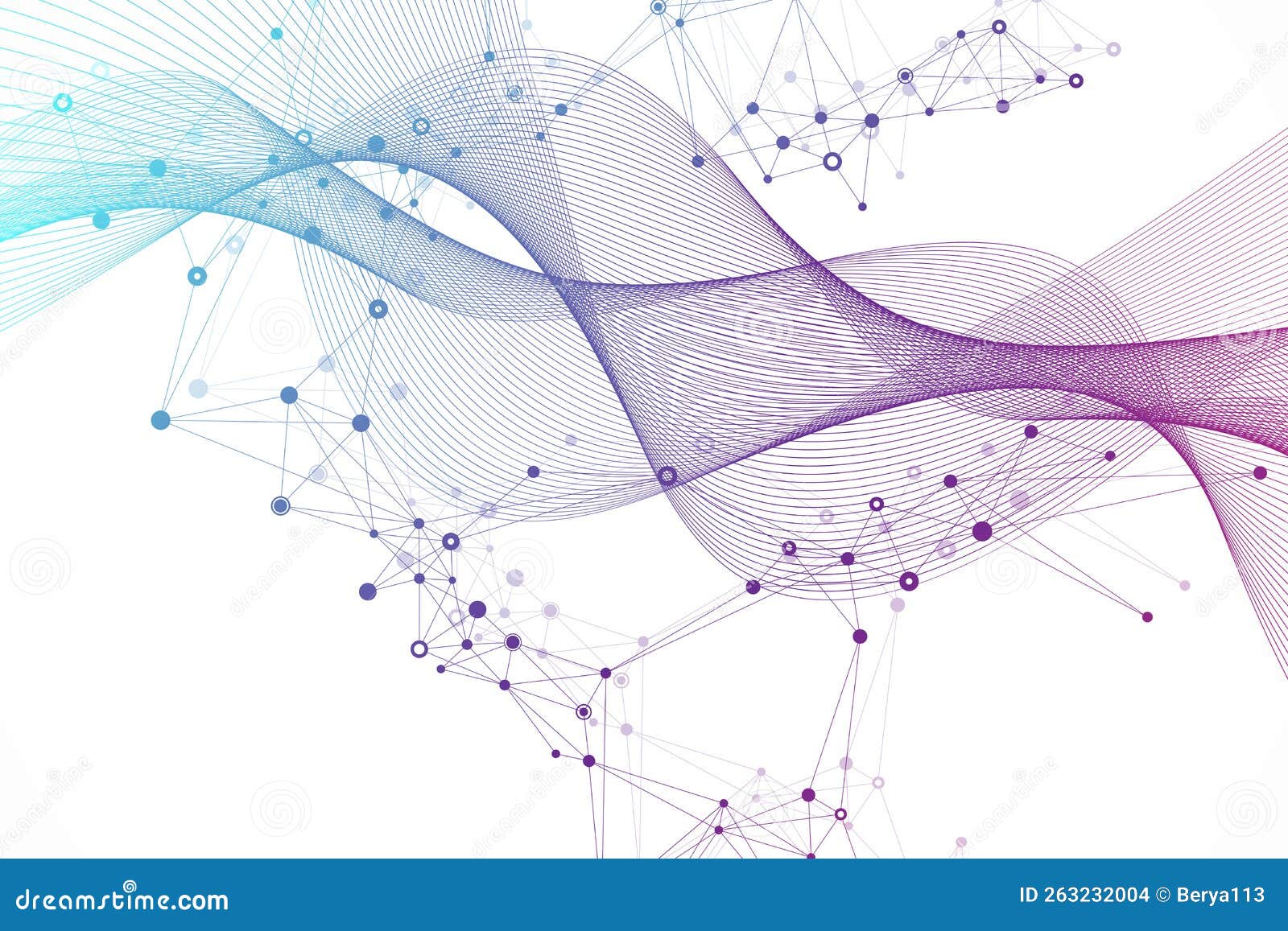 Colorful Molecules Background. DNA Helix, DNA Strand, DNA Test ...