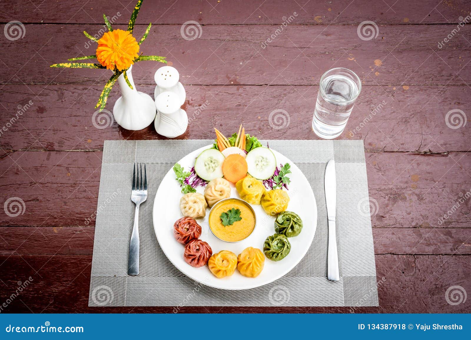 Momo stock photo. Image of dumpling, dinner, colours - 134387918