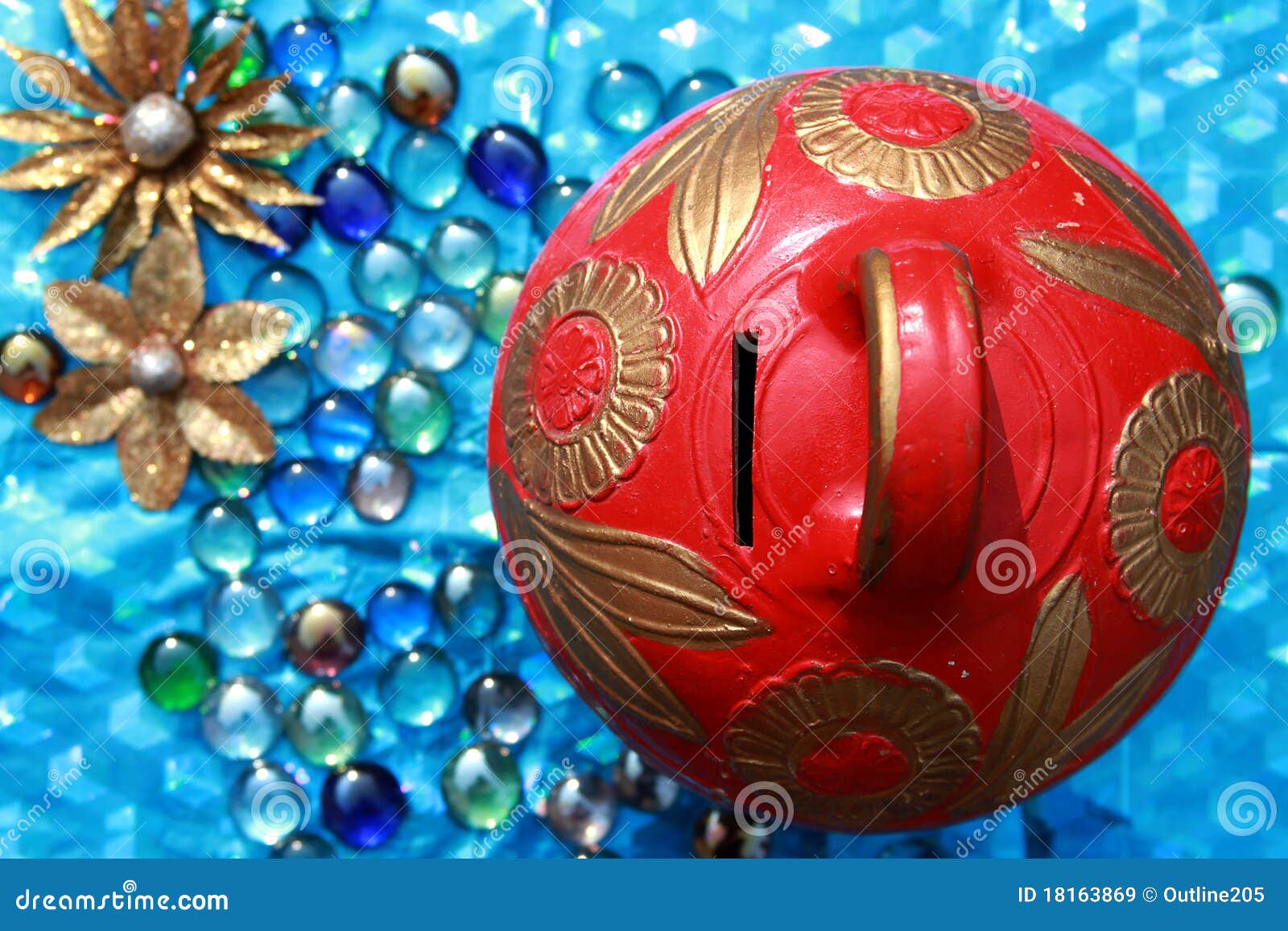 Colorful money box stock image. Image of dollar, banking - 18163869