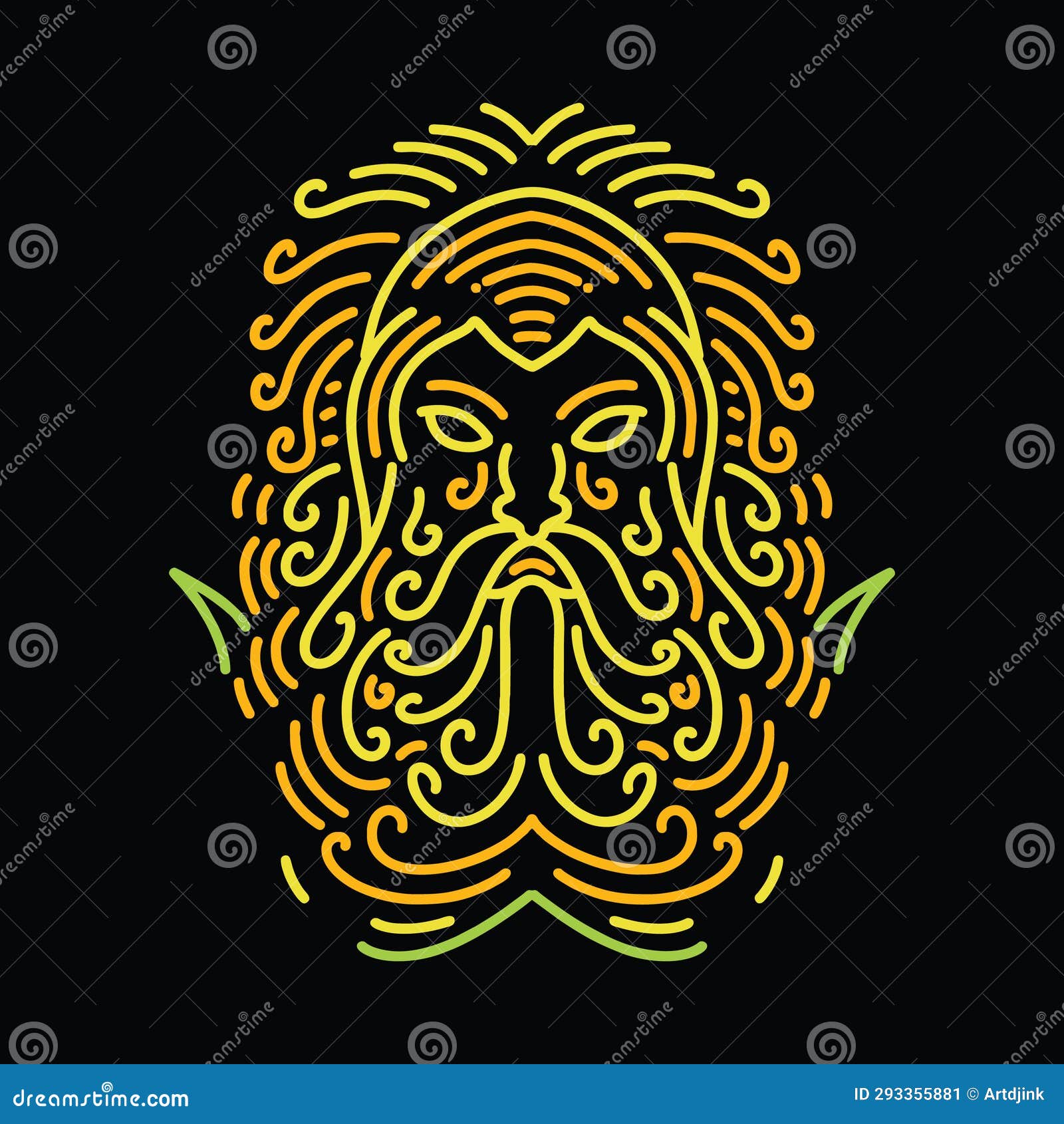 Zeus Vector Art Of Greek Mythology God | CartoonDealer.com #273758821