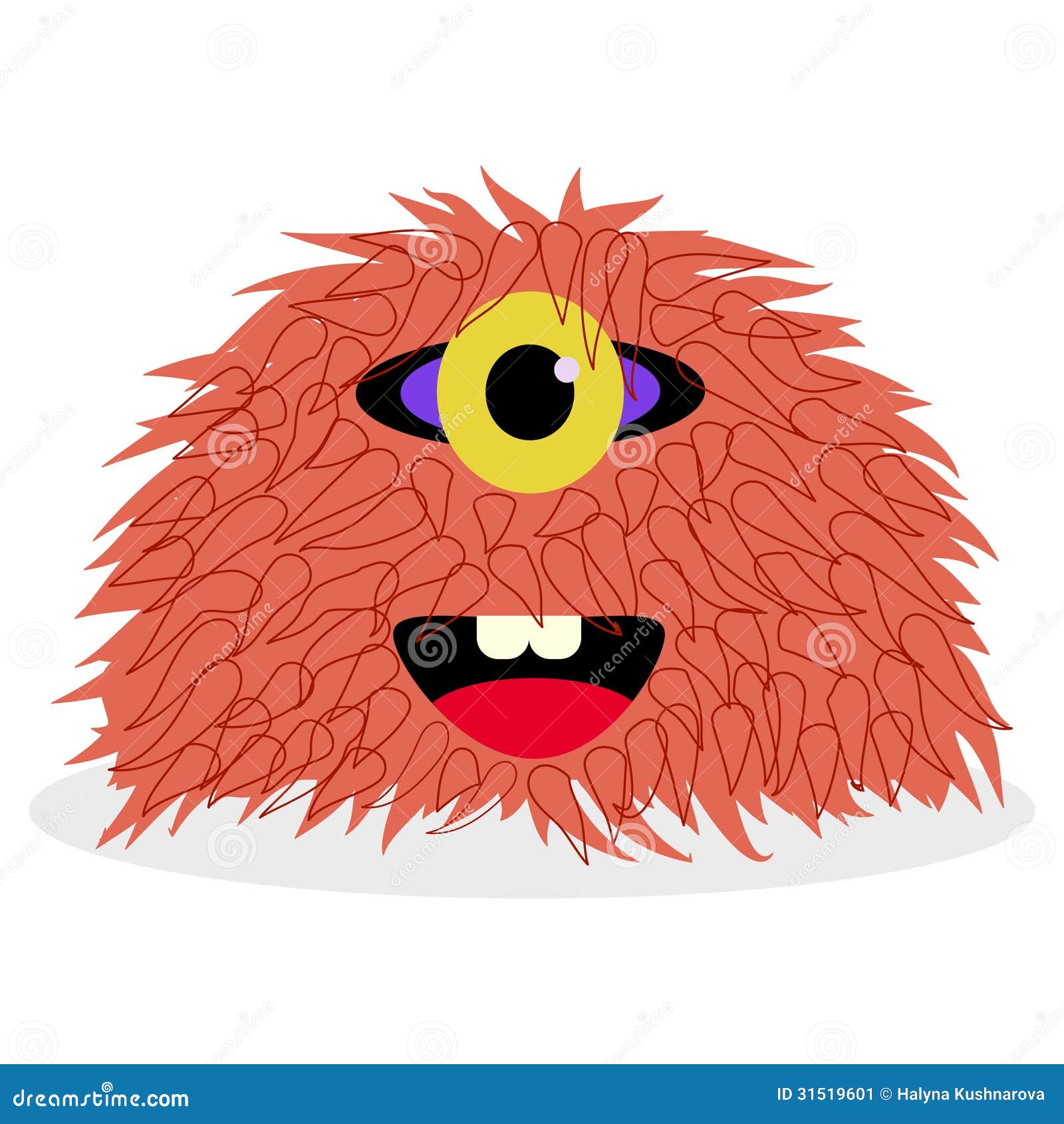 Colorful Monster for You Design Stock Vector - Illustration of ...