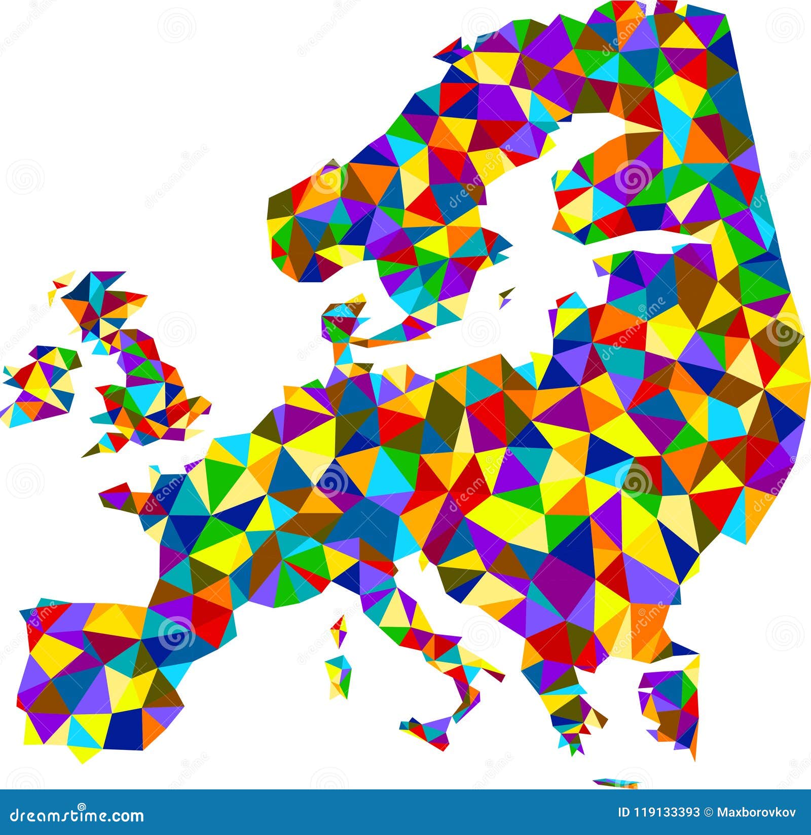 Colorful Mosaic Abstract Europe Map. Stock Vector - Illustration of ... Colorful Mosaic Abstract Europe Map. Stock Vector - Illustration of ...