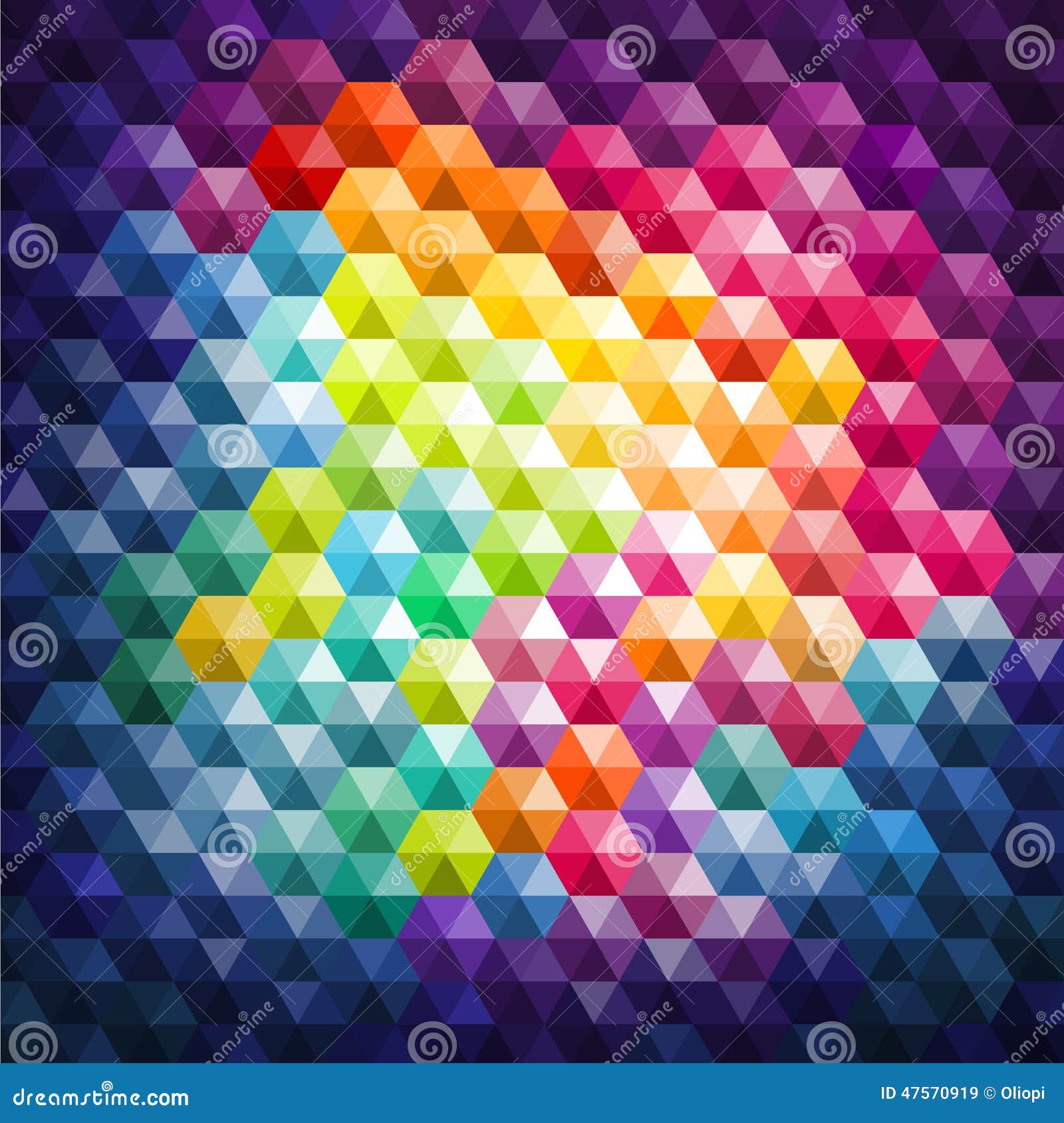 Colorful Mosaic Background stock illustration. Illustration of pattern ...
