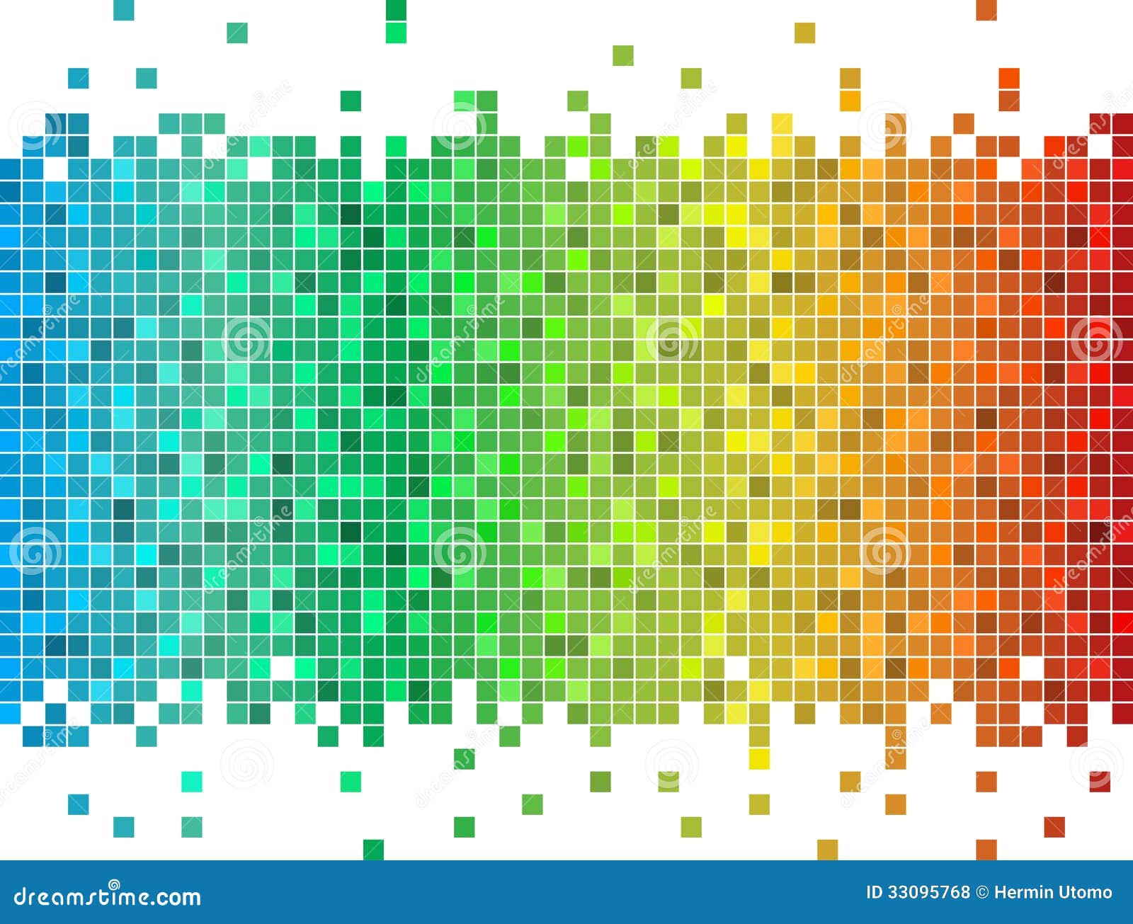Colorful 2D Mosaic Abstract Background Vector Illustration ...