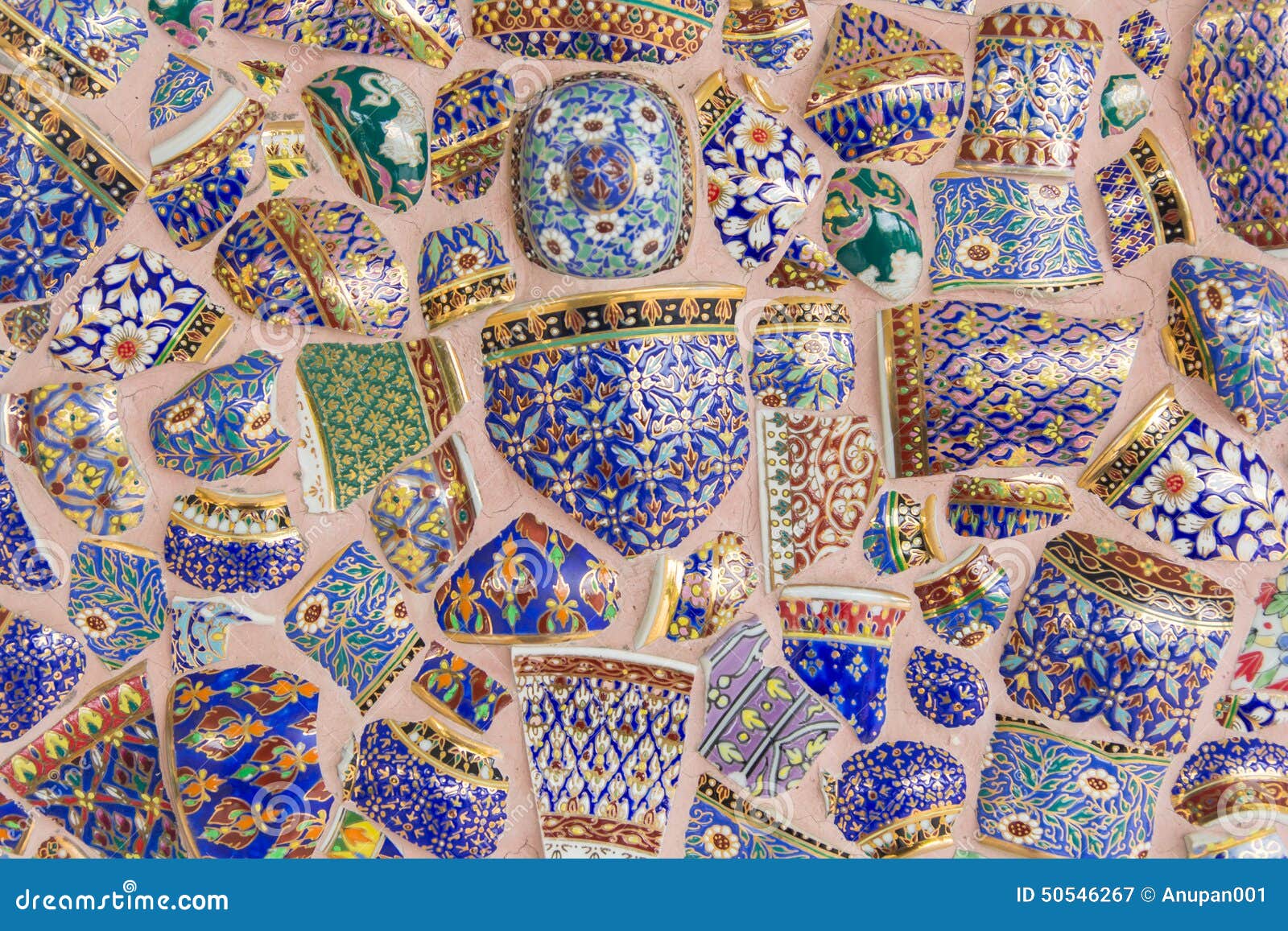 Colorful Mosaic stock image. Image of ceramic, abstract - 50546267