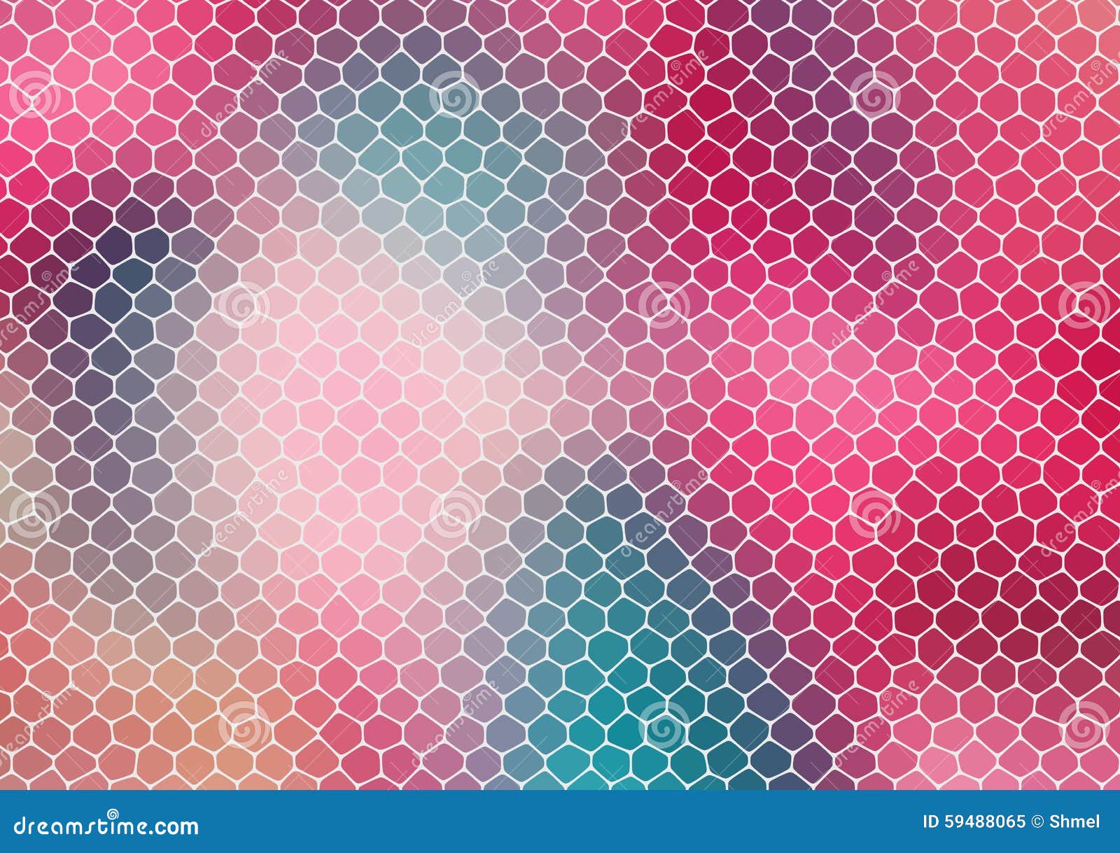 Colorful Mosaic Composition with Ceramic Shapes Stock Vector ...